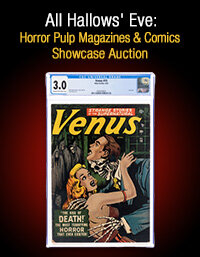 2025 October 23 All Hallows' Eve: Horror Pulp Magazines and Comics ...