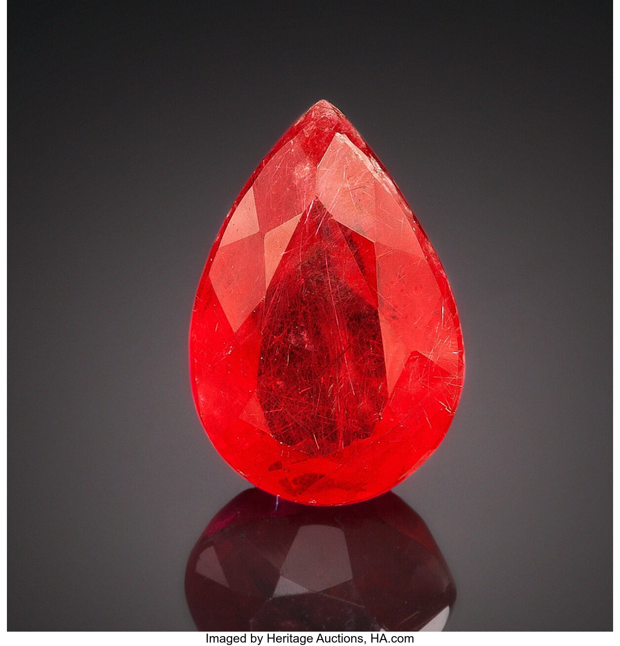 RARE GEMSTONE: RHODONITE - 4.35 CT.. Brazil. ... Gems Faceted | Lot ...