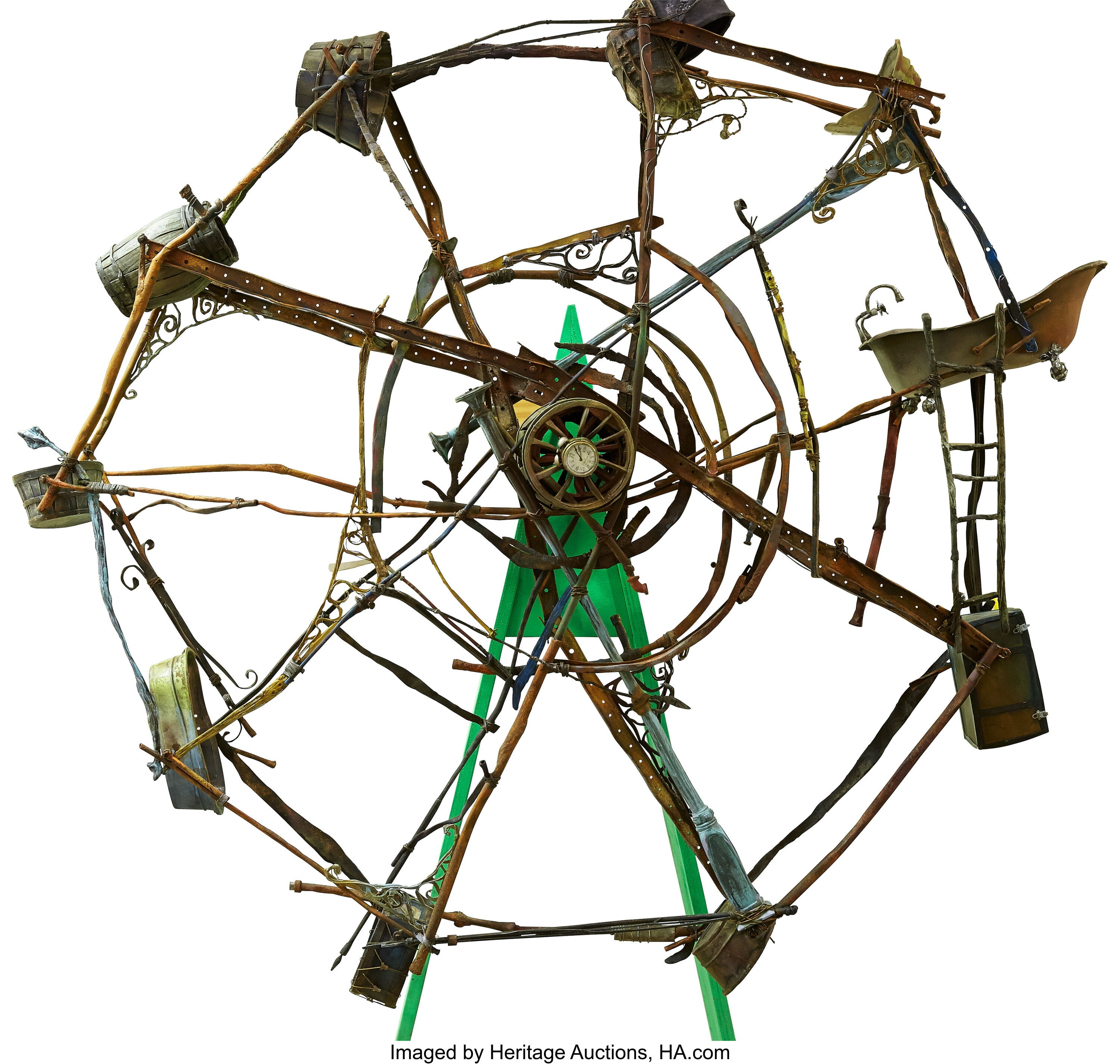The Boxtrolls Water Wheel Clock Original Animation Prop (LAIKA, | Lot ...