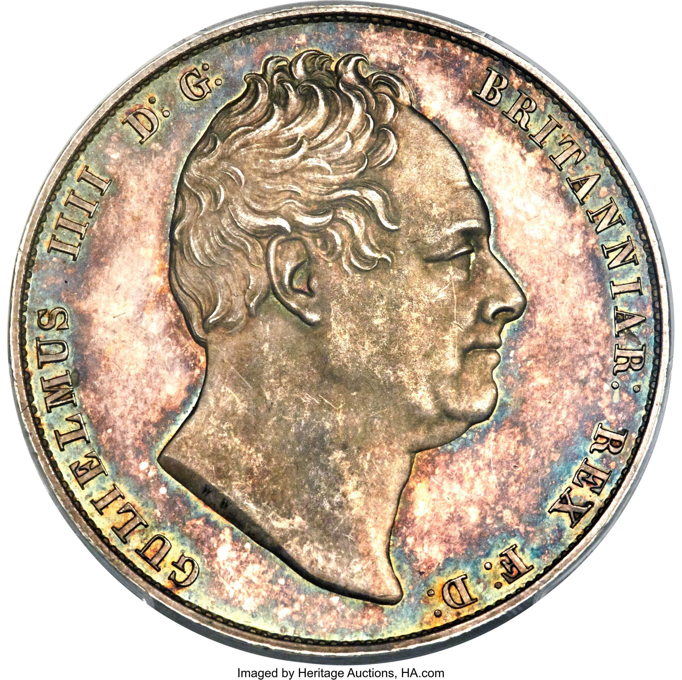 Great Britain: William IV Proof 1/2 Crown 1831 PR64+ Cameo PCGS ...