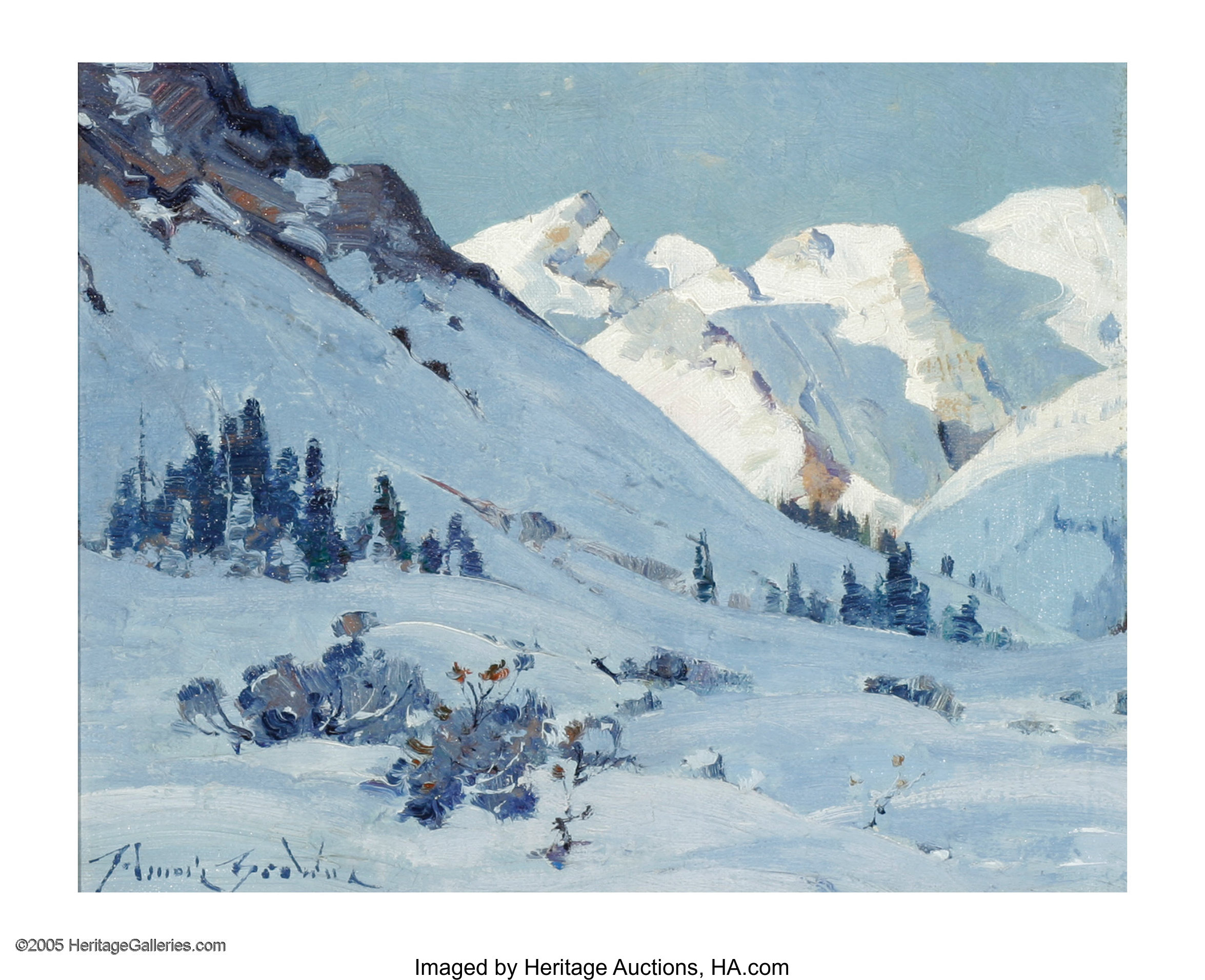 Belmore Browne Paintings for Sale | Value Guide | Heritage Auctions
