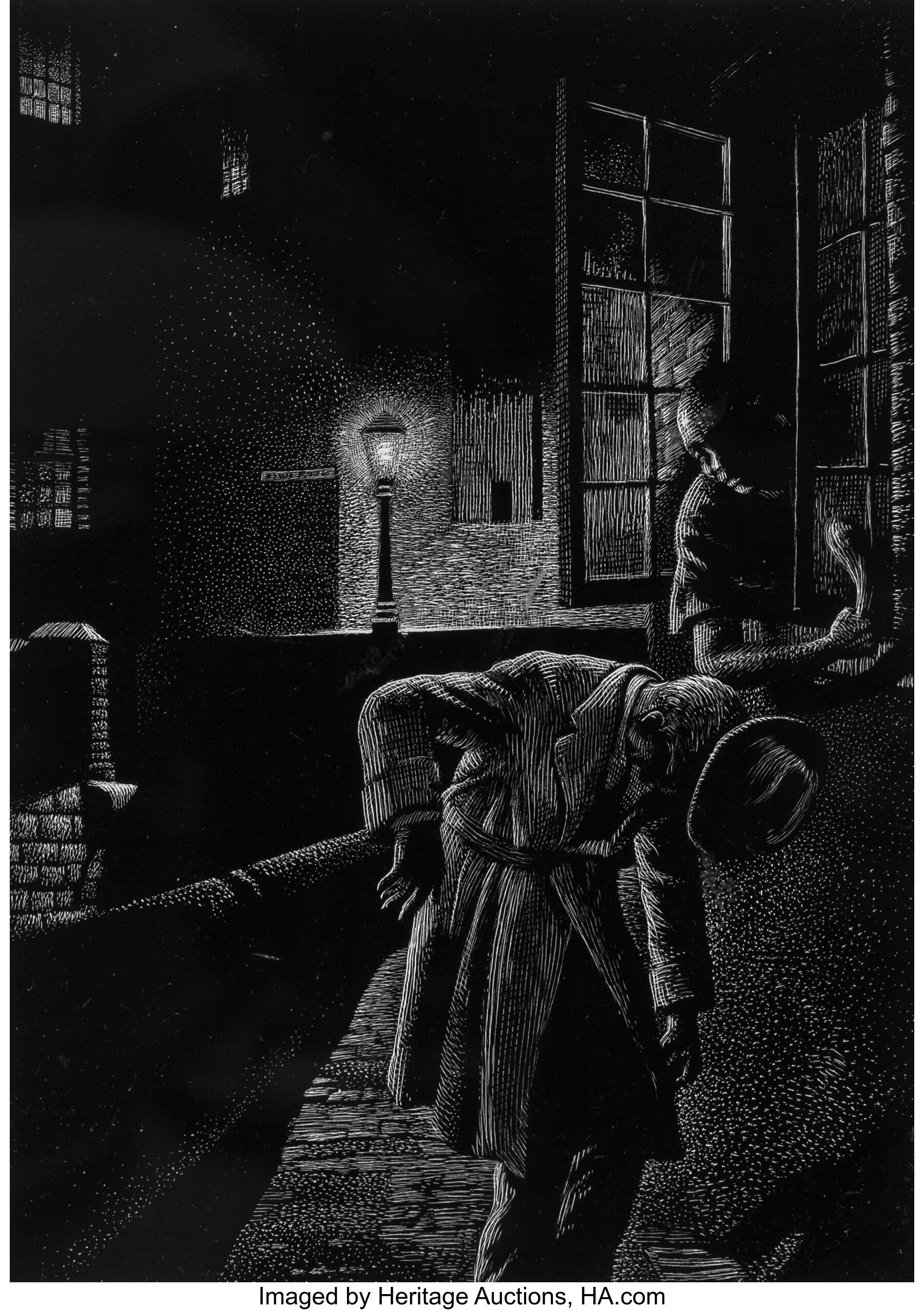 Lawrence Sterne Stevens (American, 1884-1960). The Death Maker, | Lot ...