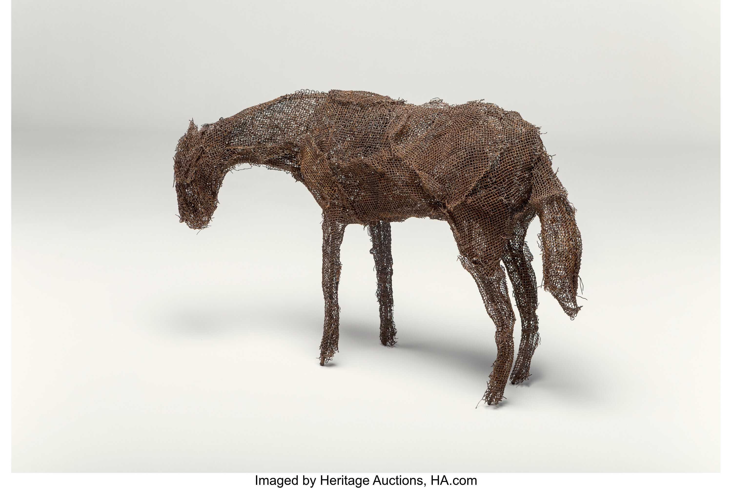Deborah Butterfield (b. 1949). Untitled (Small horse), 1980. Wire | Lot ...