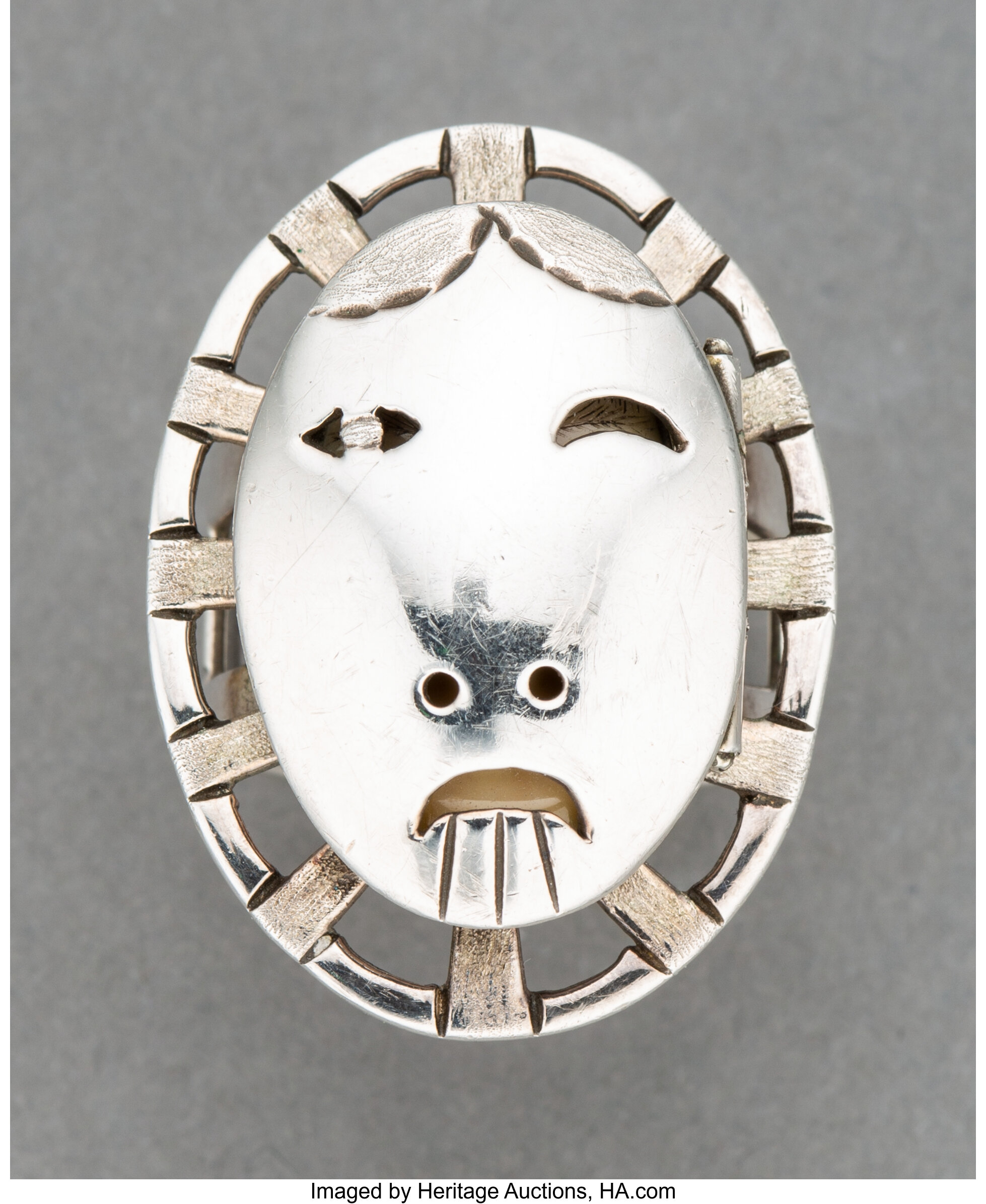 An Eskimo Transformation Ring ... American Indian Art Jewelry and | Lot ...