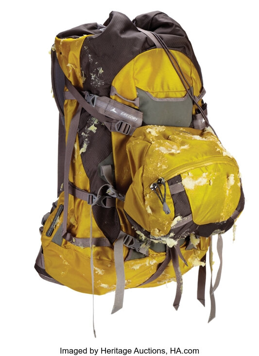 Ben Stiller "Walter Mitty" screen used backpack from the dream | Lot ...