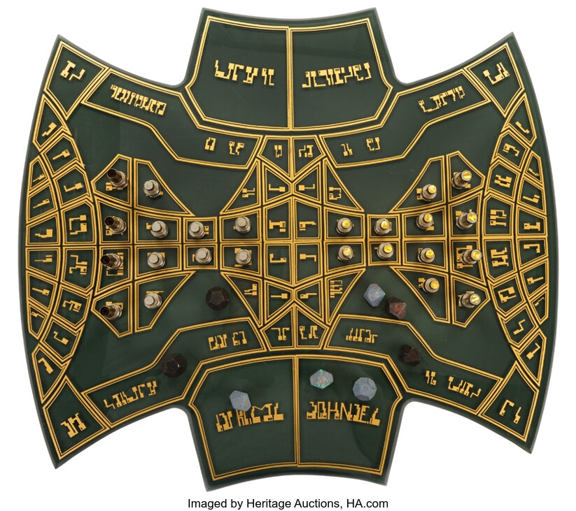 Screen-used Cardassian "Kotra" board game from Star Trek: Deep Space ...