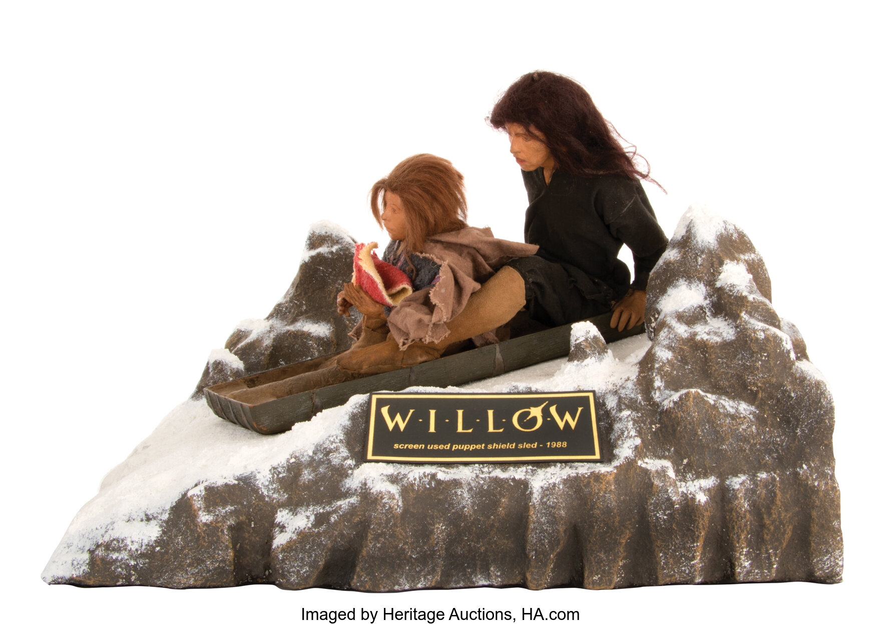 Val Kilmer "Madmartigan" and Warwick Davis "Willow" miniature | Lot ...