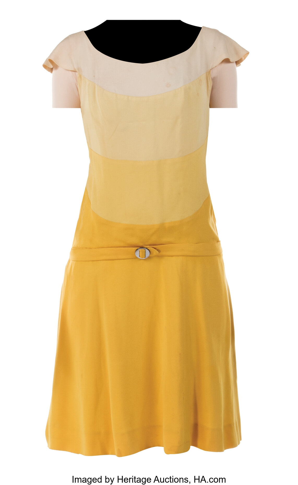 Debbie Reynolds "Kathy Selden" yellow dress from Singin' in the | Lot ...