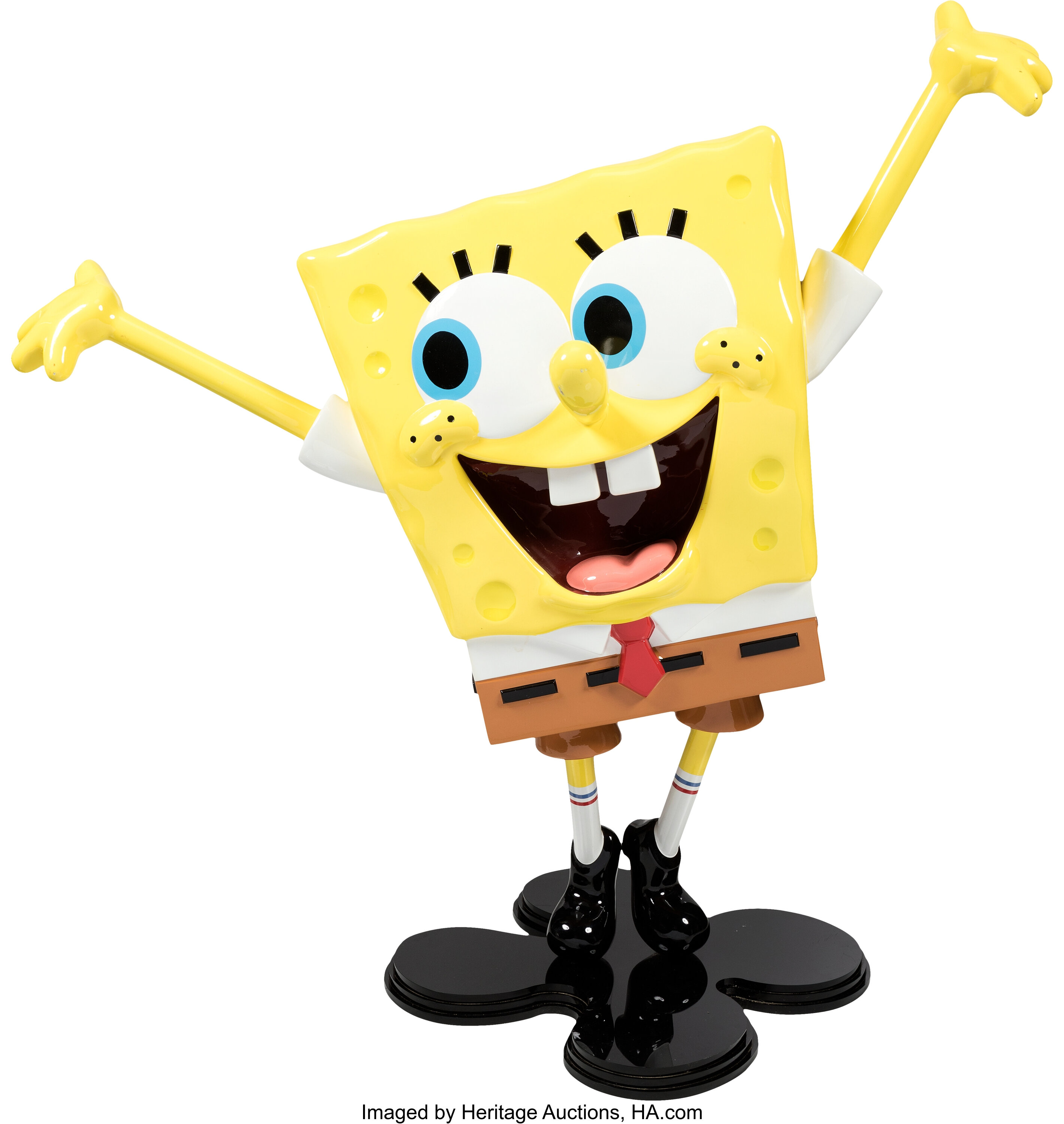 SpongeBob SquarePants Universal Studios Florida Prototype Statue | Lot ...