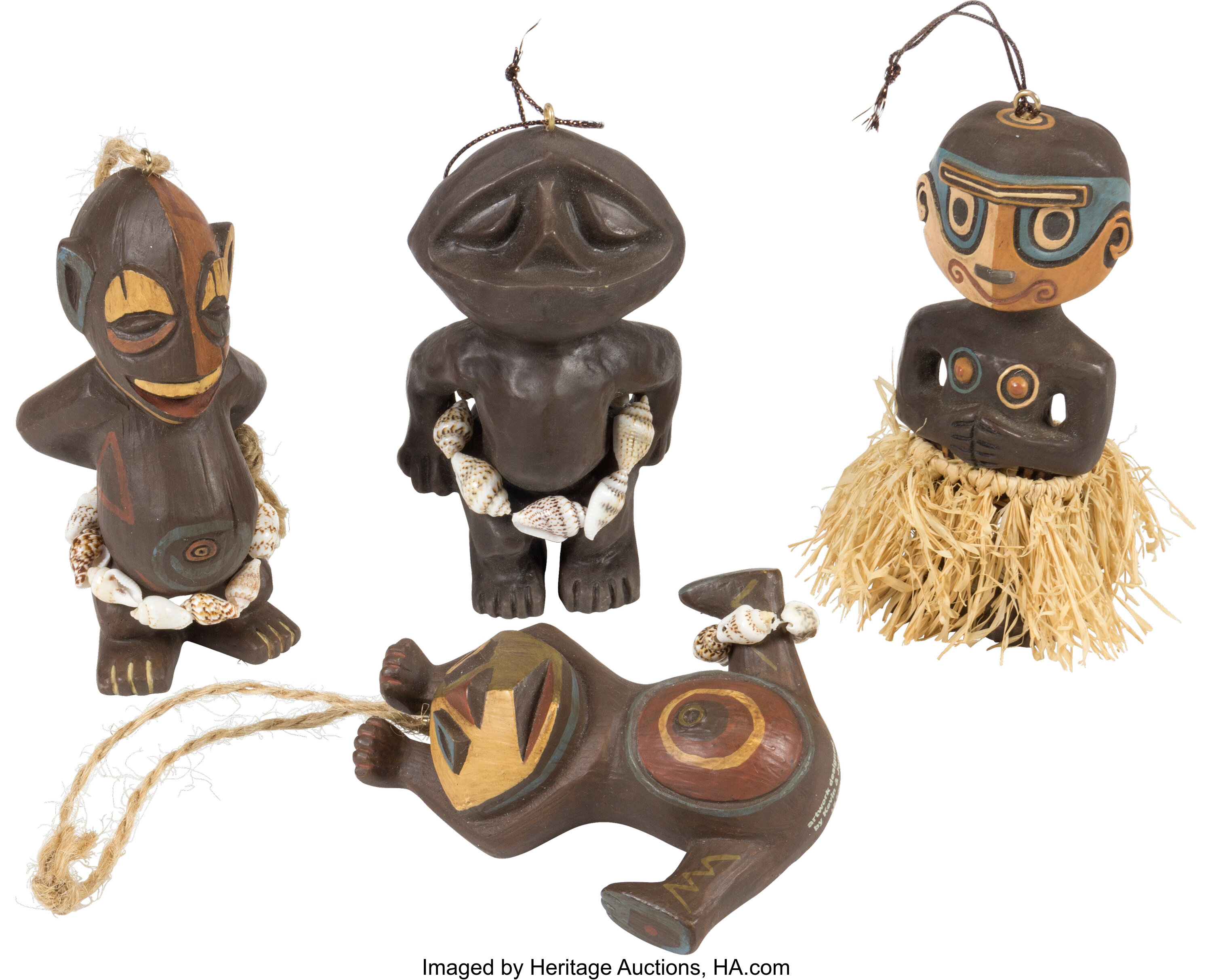 Disneyland - Enchanted Tiki Baby Replica Production Samples Group | Lot ...