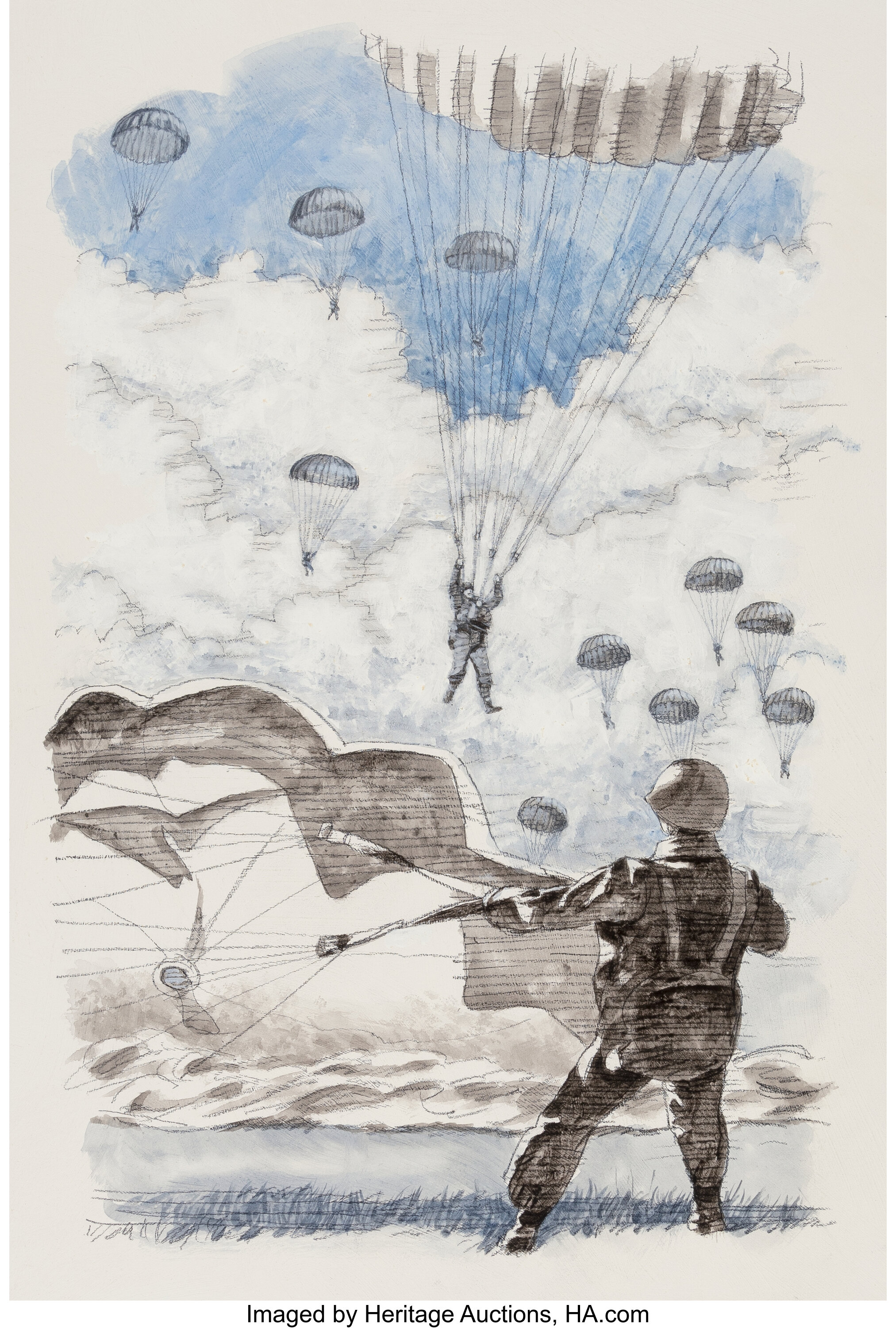 Charles Taggart McVicker (American, b. 1930). Guard of Honor, | Lot ...