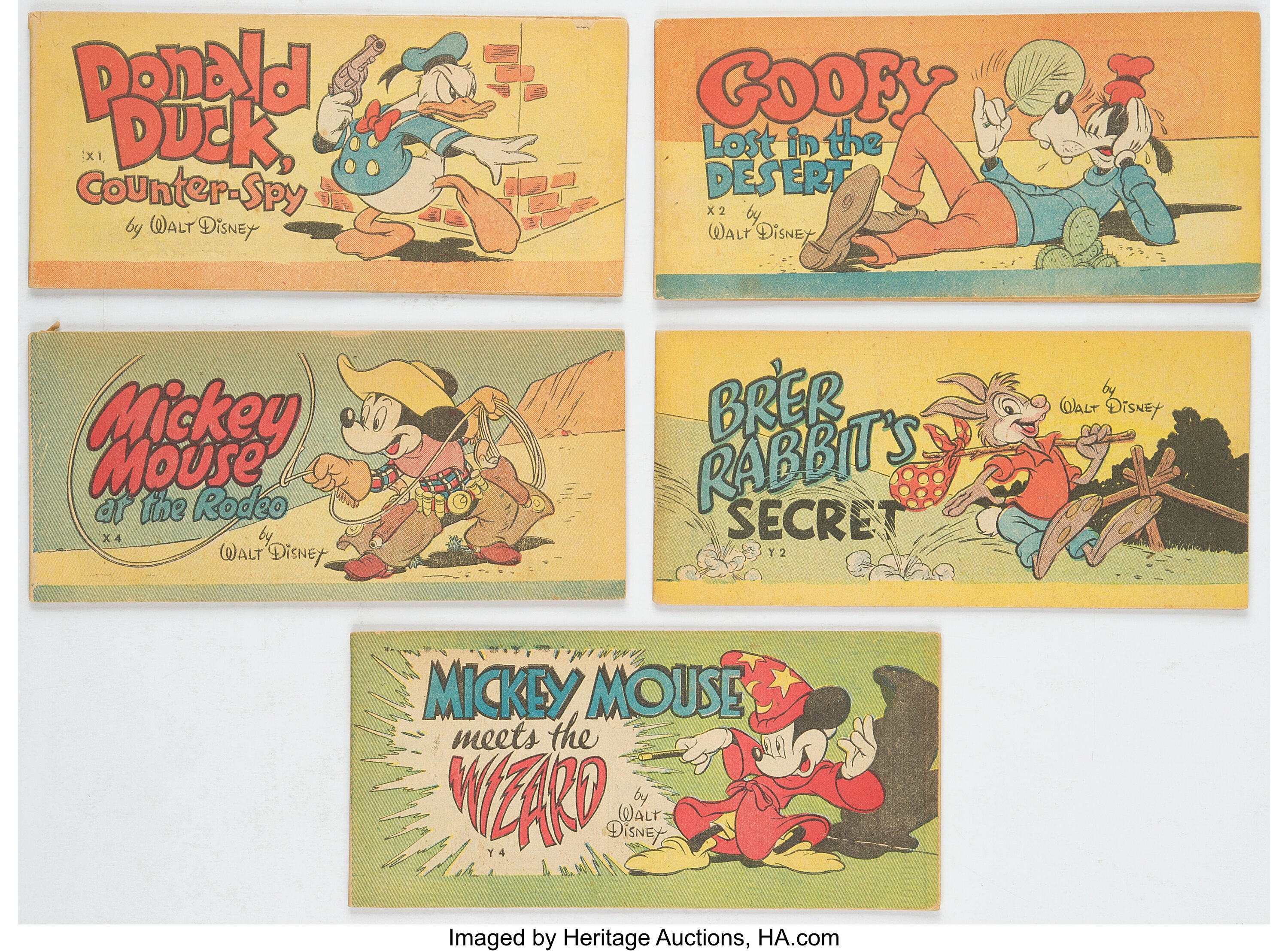 Cheerios Premiums Group of 7 (Walt Disney Productions, 1947) | Lot ...