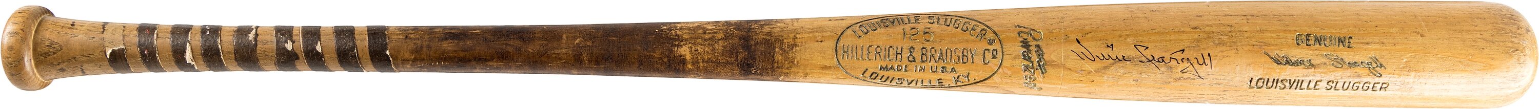 1969-1972 Willie Stargell Autographed Game-Used Bat PSA/DNA GU | Inv ...