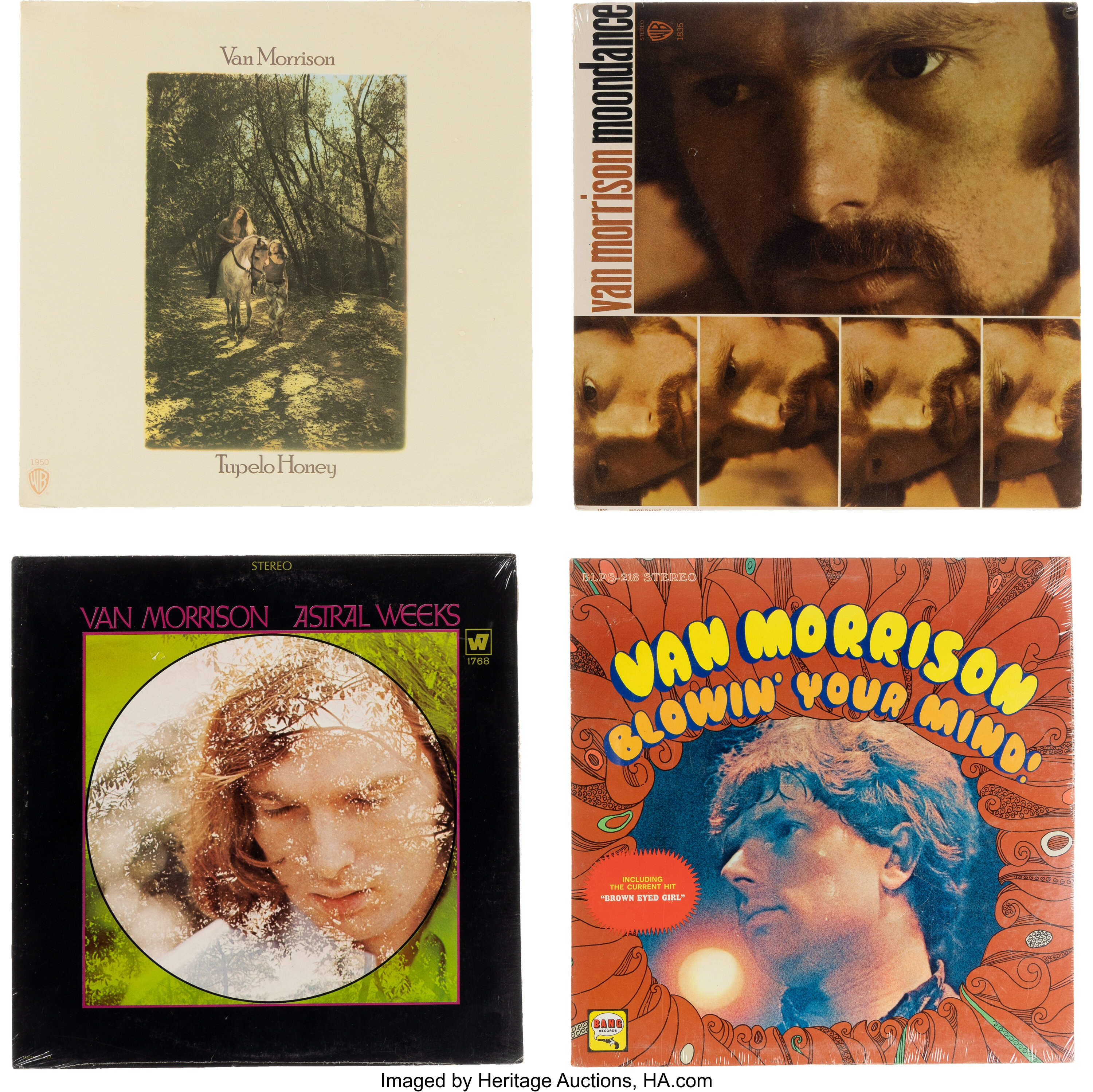 Van Morrison Group of (4) Sealed Vinyl Records LPs.... (Total: 4 | Lot ...