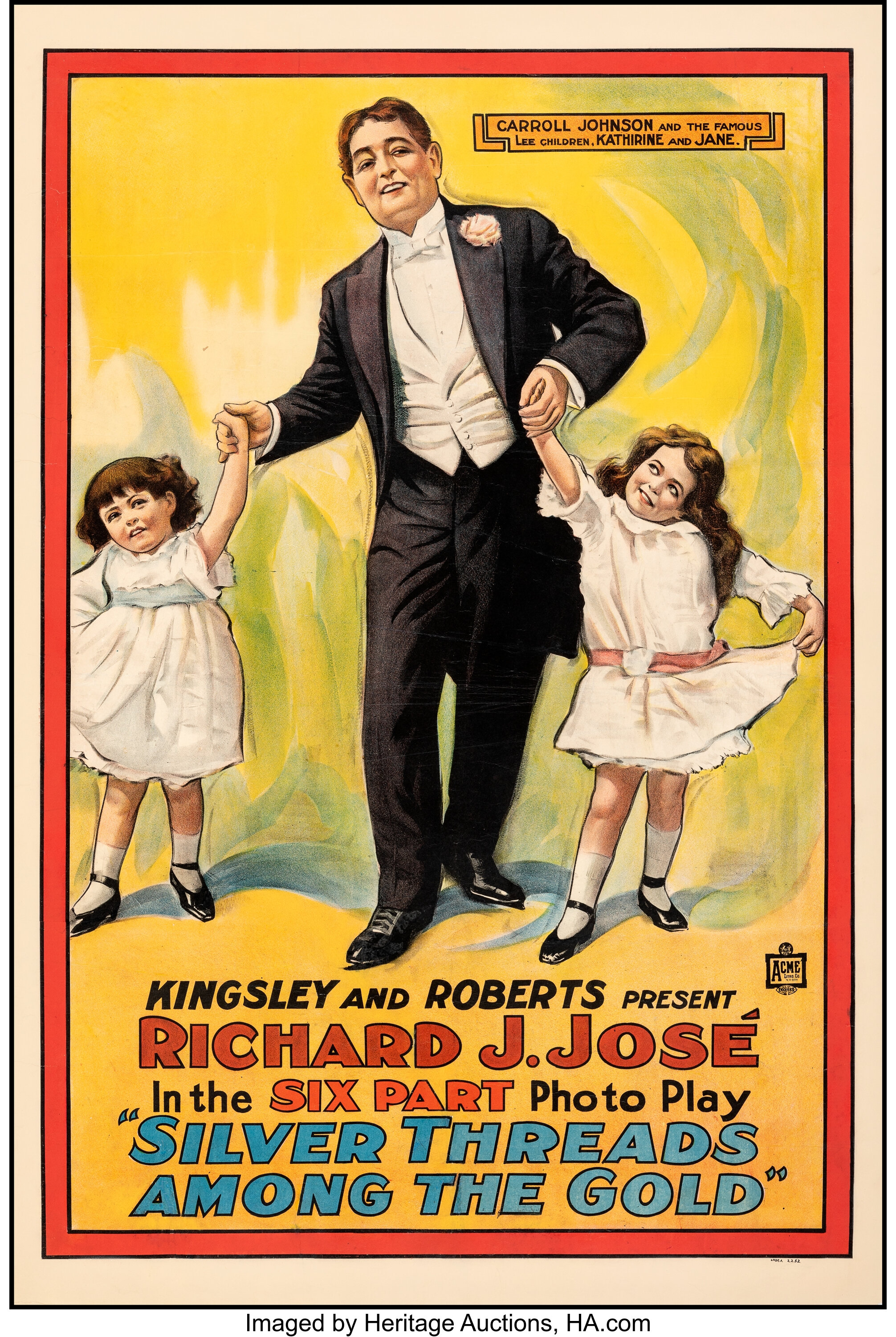 Silver Threads Among the Gold (K & R Film Company, 1915). Fine/Very ...