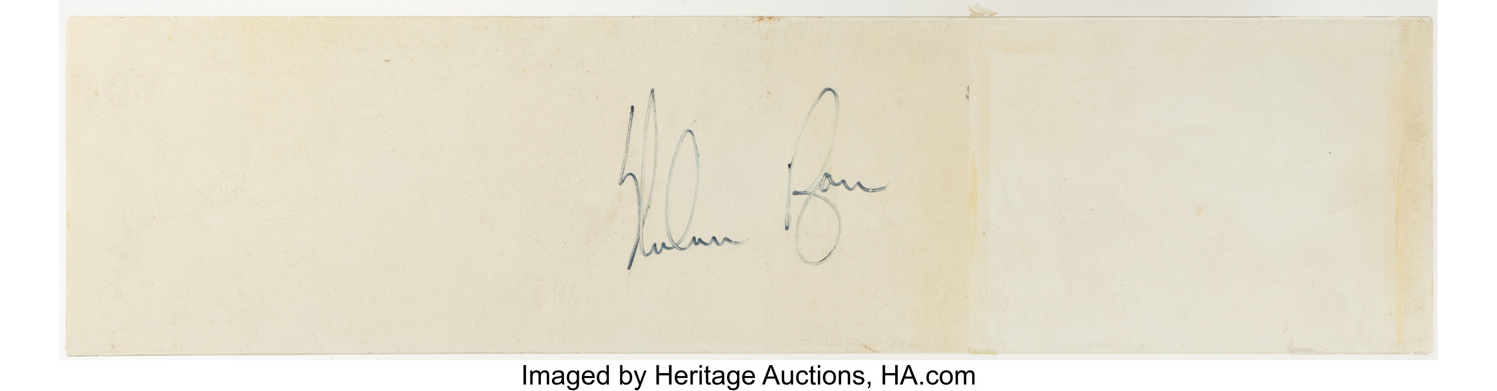 Nolan Ryan Signed Pitching Rubber.... Baseball Collectibles Others ...