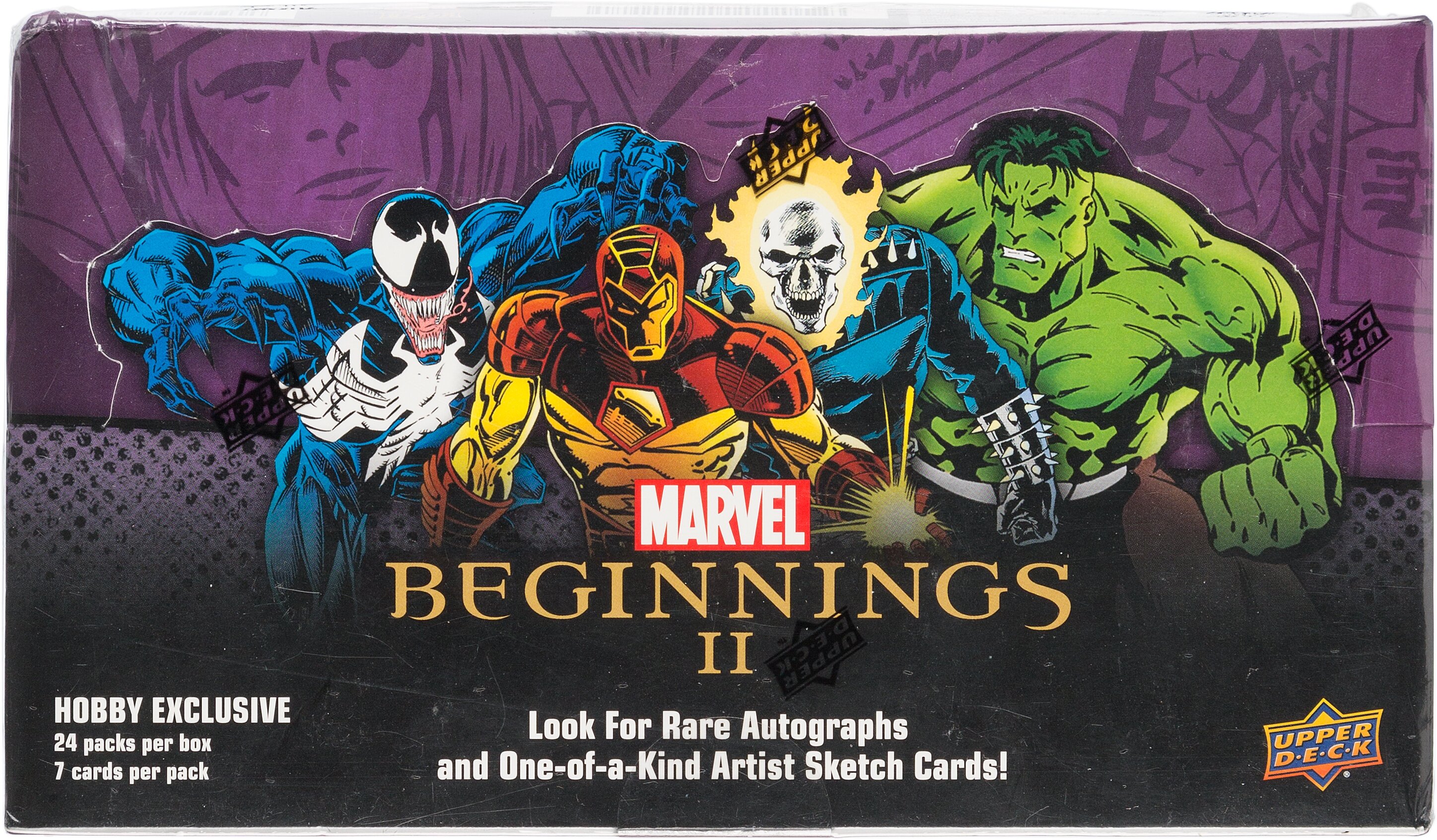 2012 Upper Deck - Marvel Beginnings II - Hobby exclusive sealed box ...