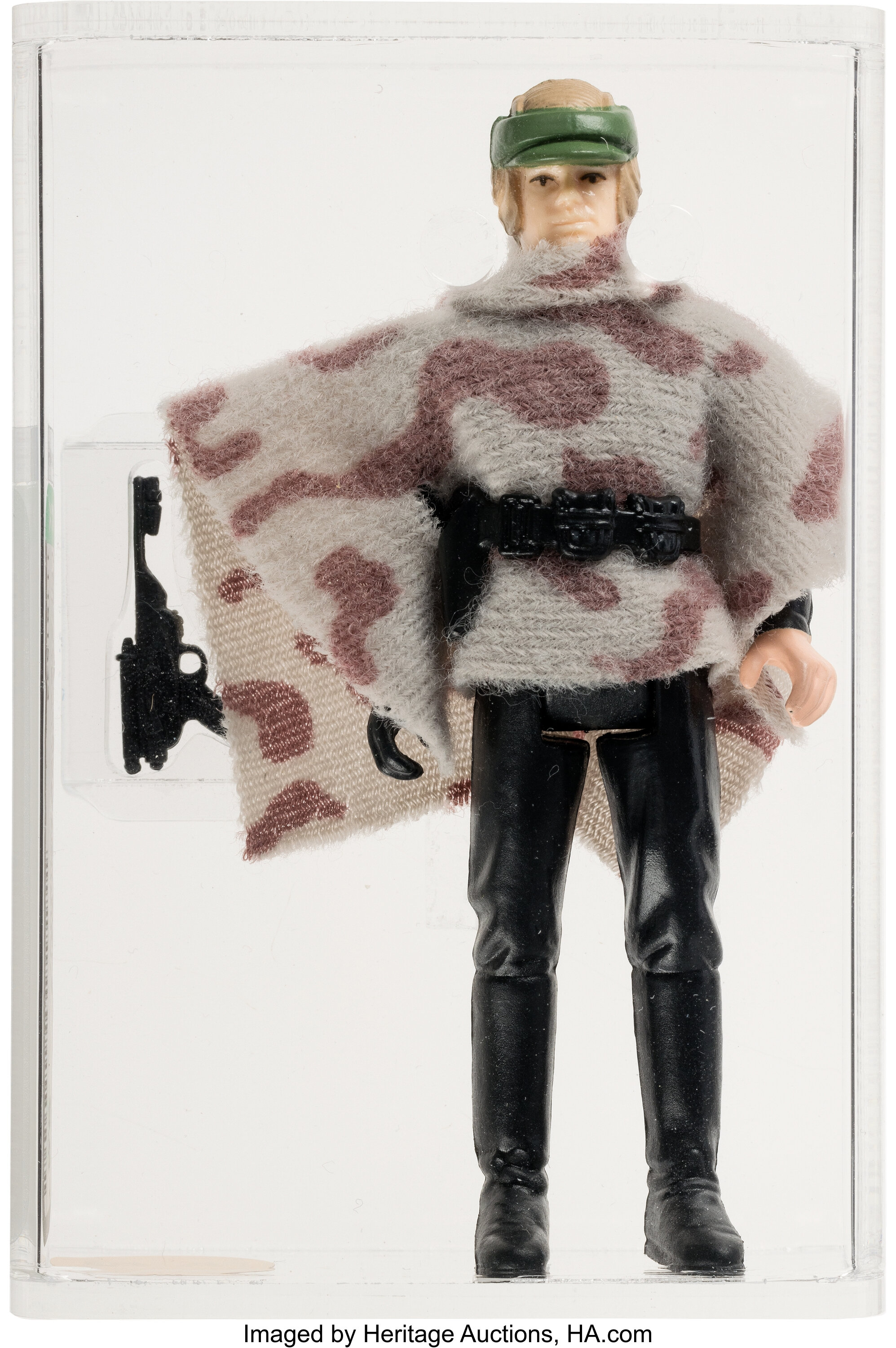 Star Wars Luke Skywalker Battle Poncho AFA 85+ Loose (Kenner, | Lot ...