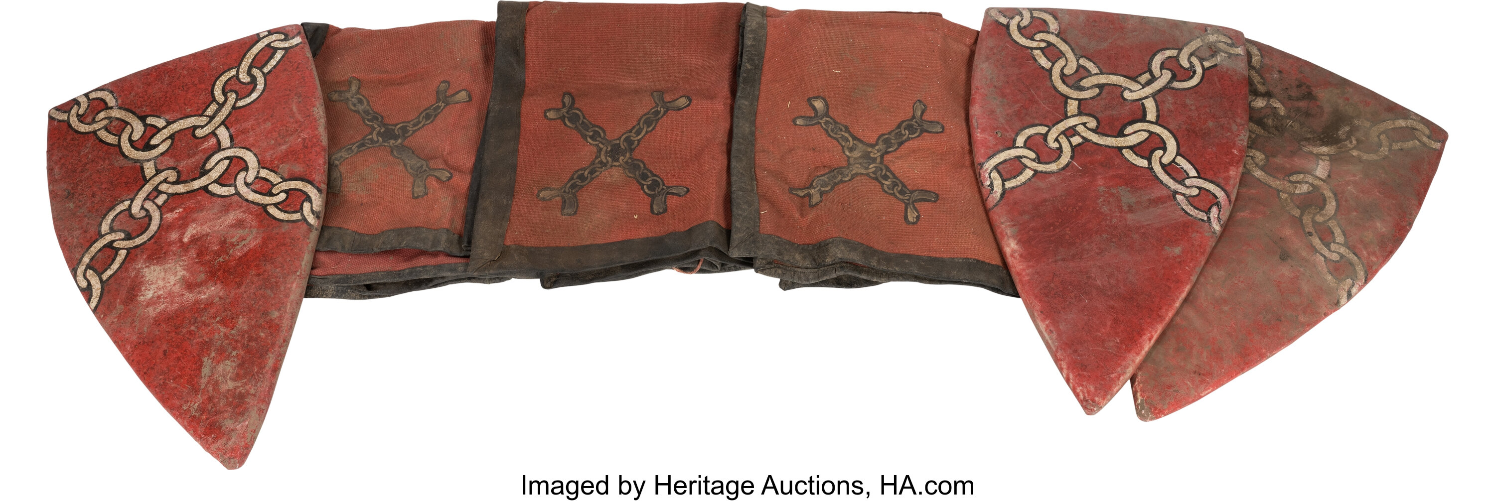 House Umber Group of (6) Armory Accessories from Game of Thrones | Lot ...
