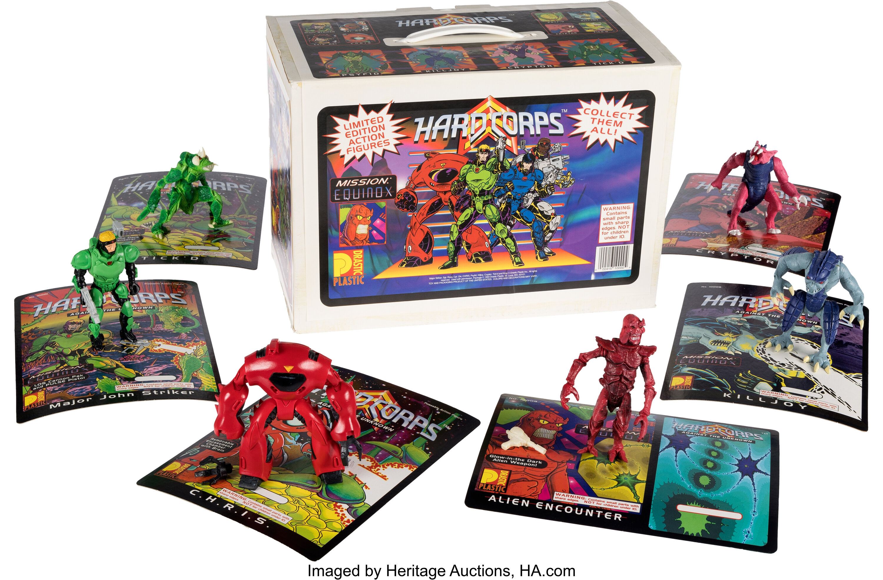 Hard Corps Action Figure Set & Prototypes (Drastic Plastic, | Lot ...