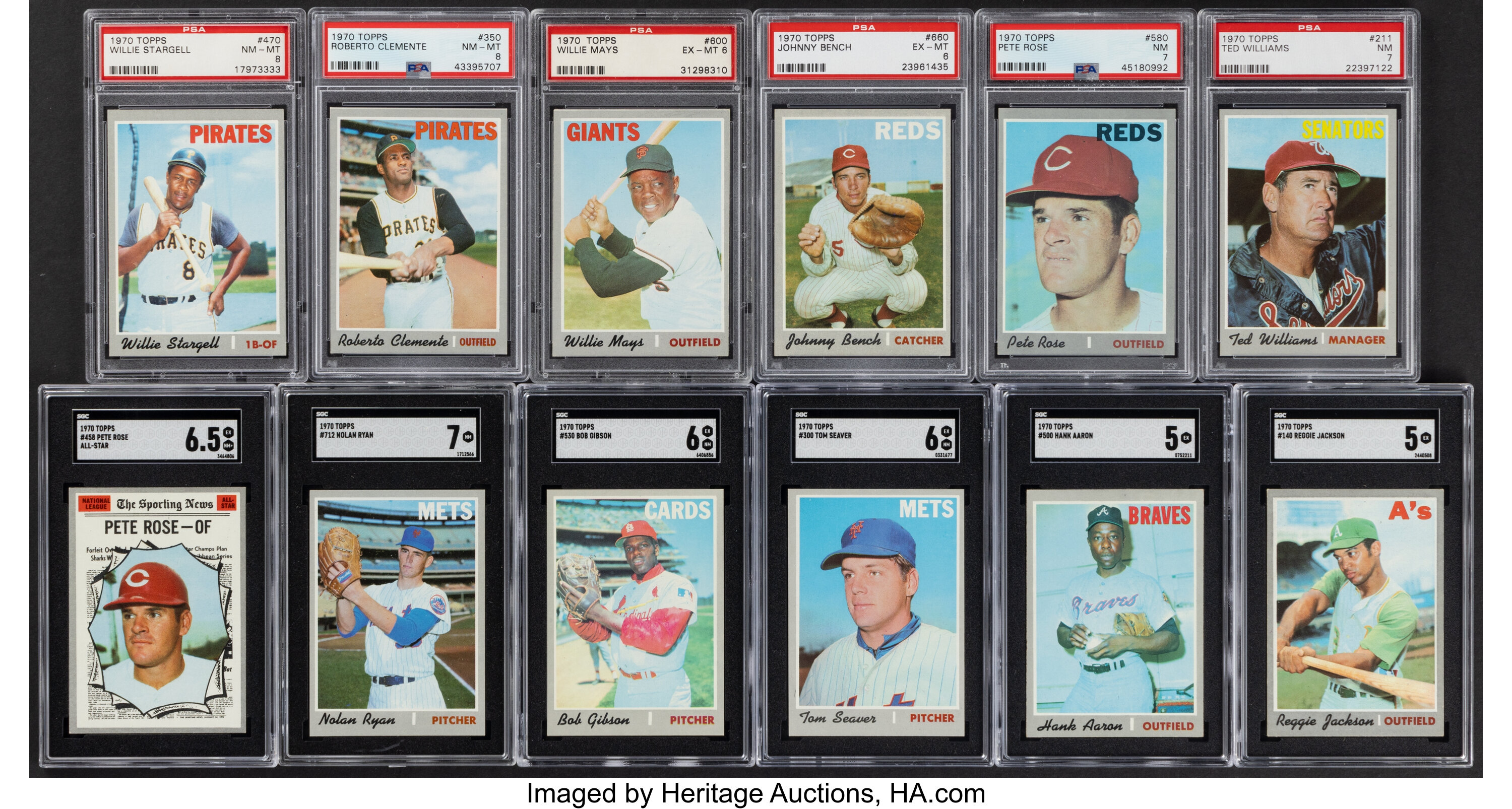 1970 Topps Baseball High-Grade Complete Set (720). ... Baseball | Lot ...