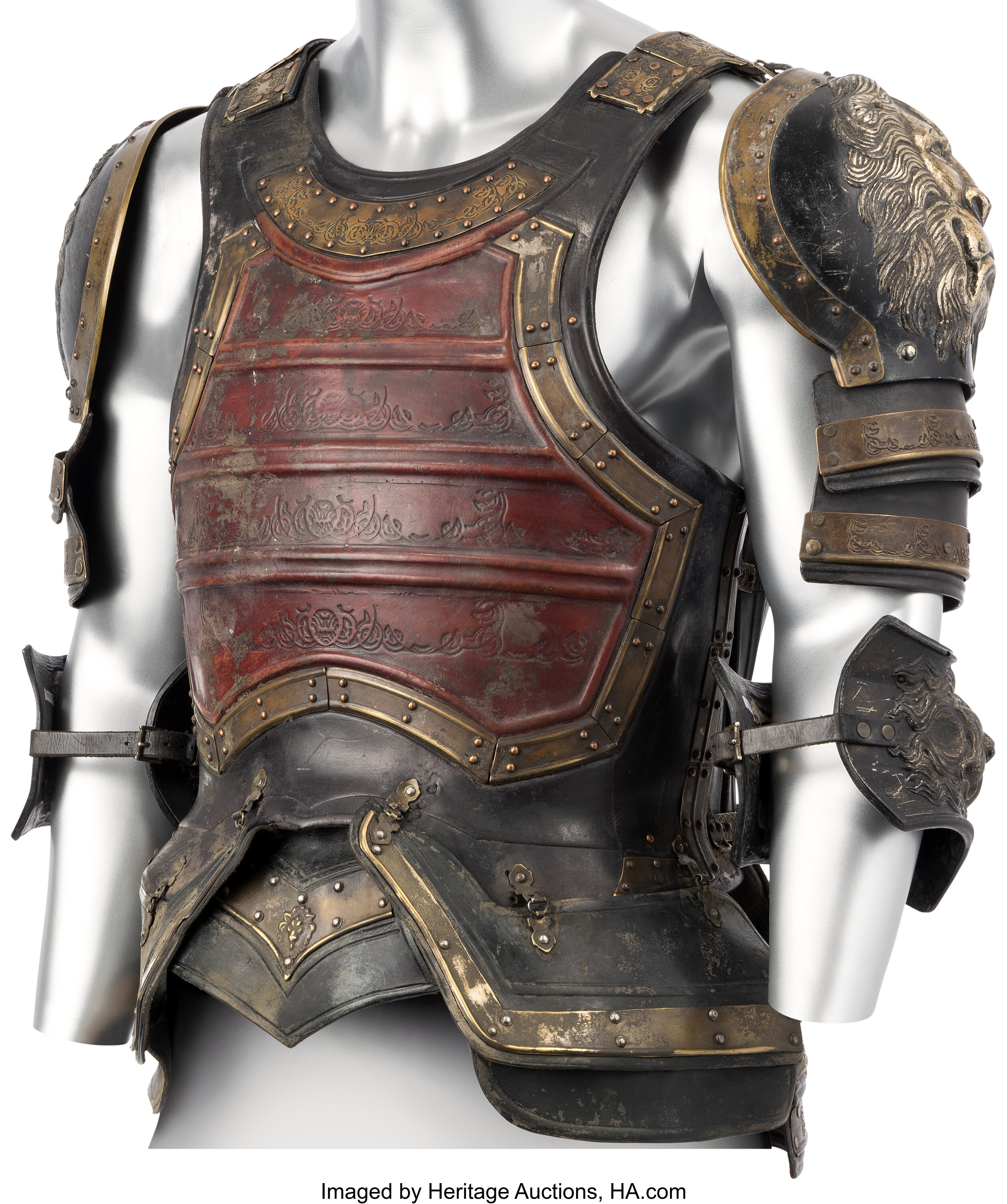Jaime Lannister (Nikolaj Coster-Waldau) House Lannister Armor | Lot ...