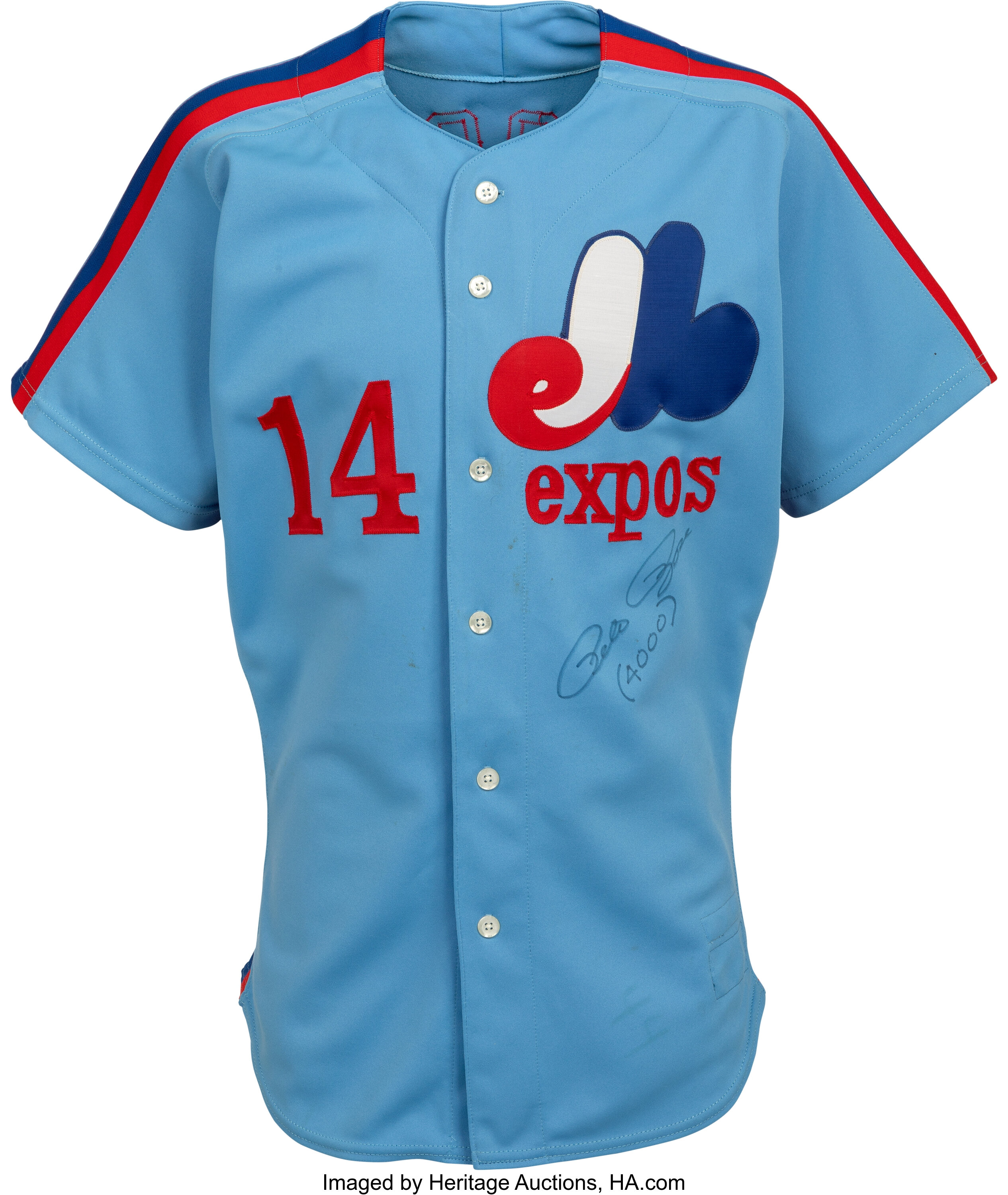 Pete Rose Expos Jersey