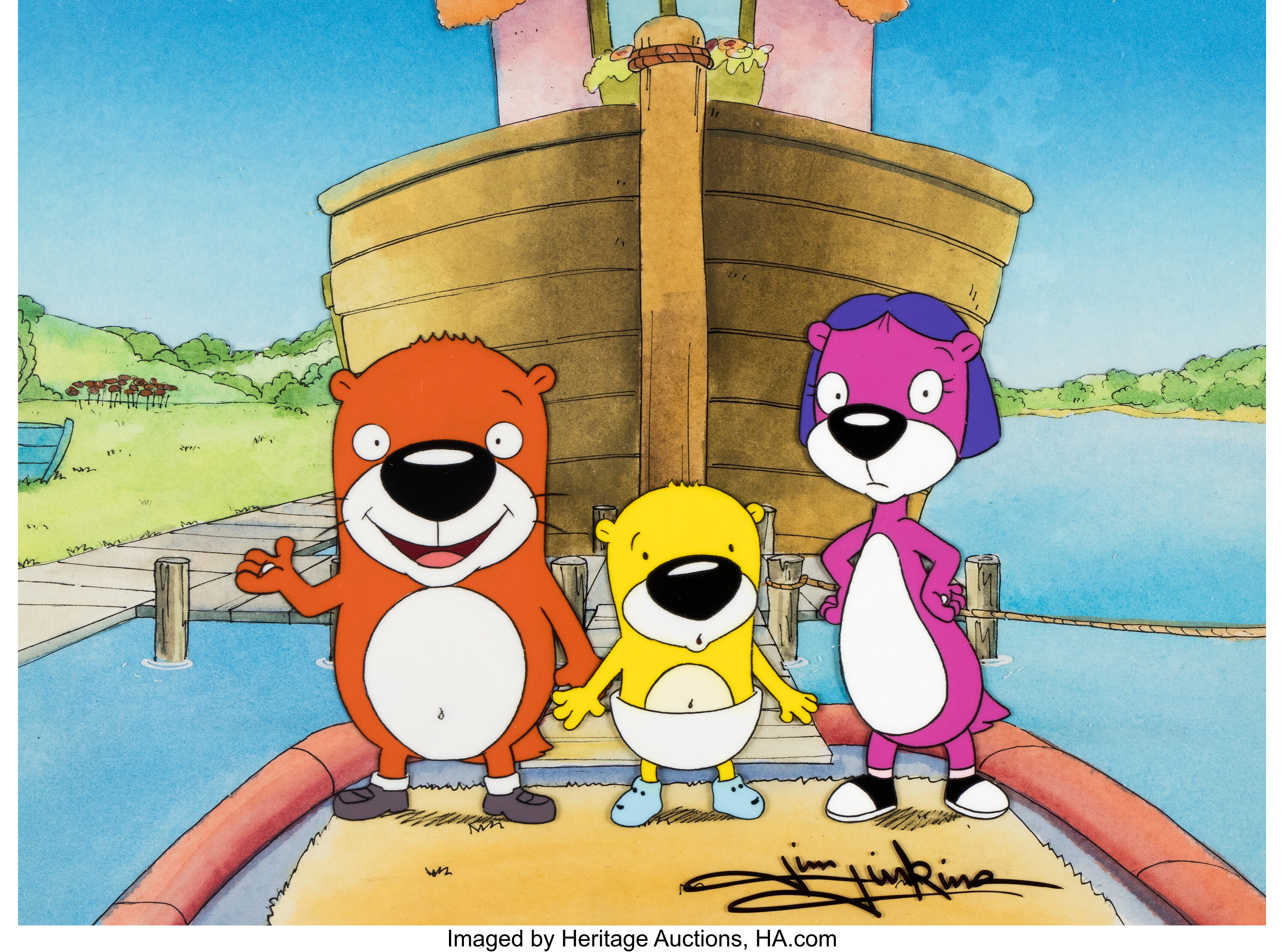 PB&J Otter Pilot Episode"Bye, Bye PB&J" Peanut, Butter, and | Lot ...