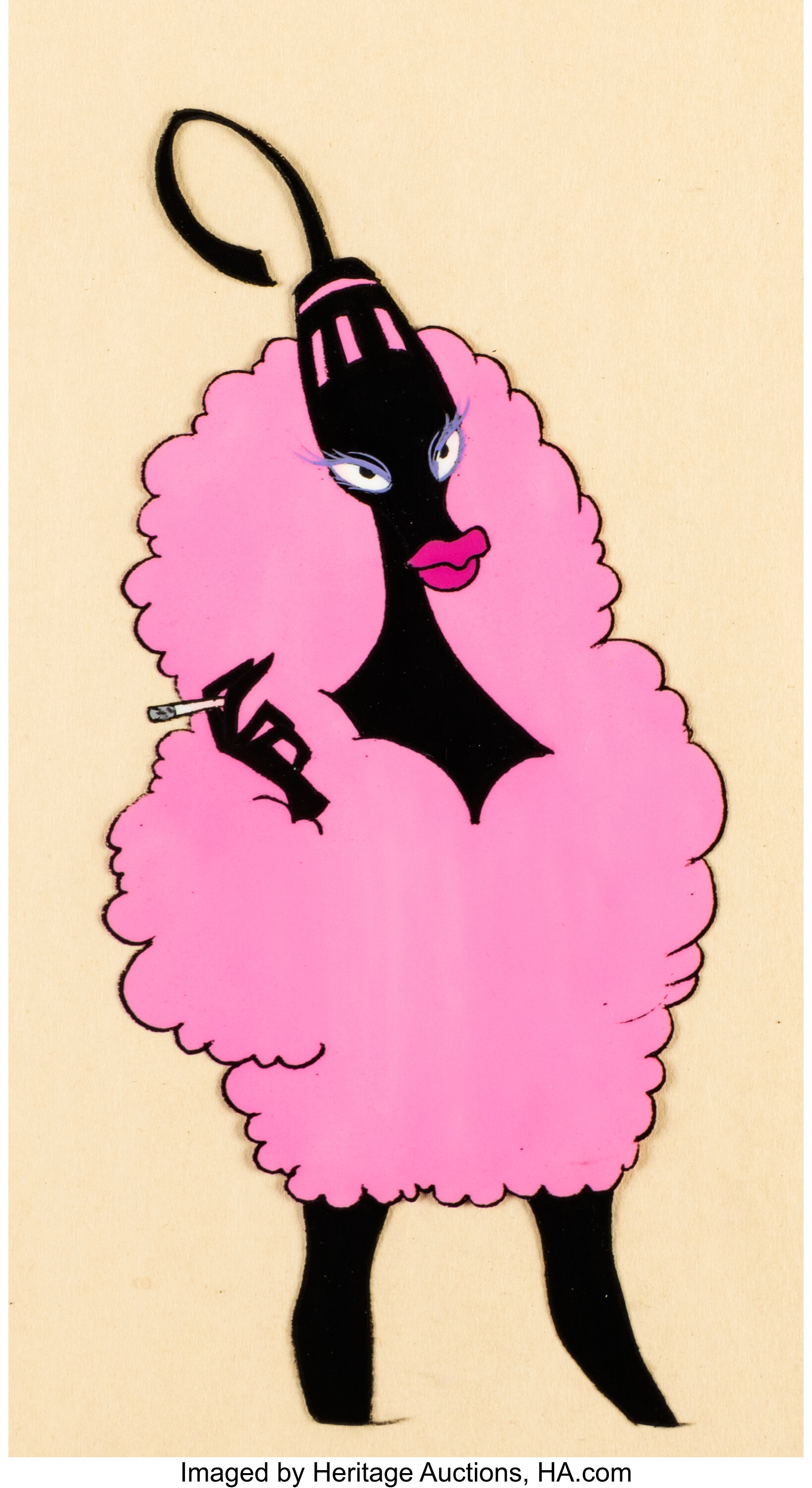 Coonskin Original Production Cel (Ralph Bakshi, 1975).... Animation ...