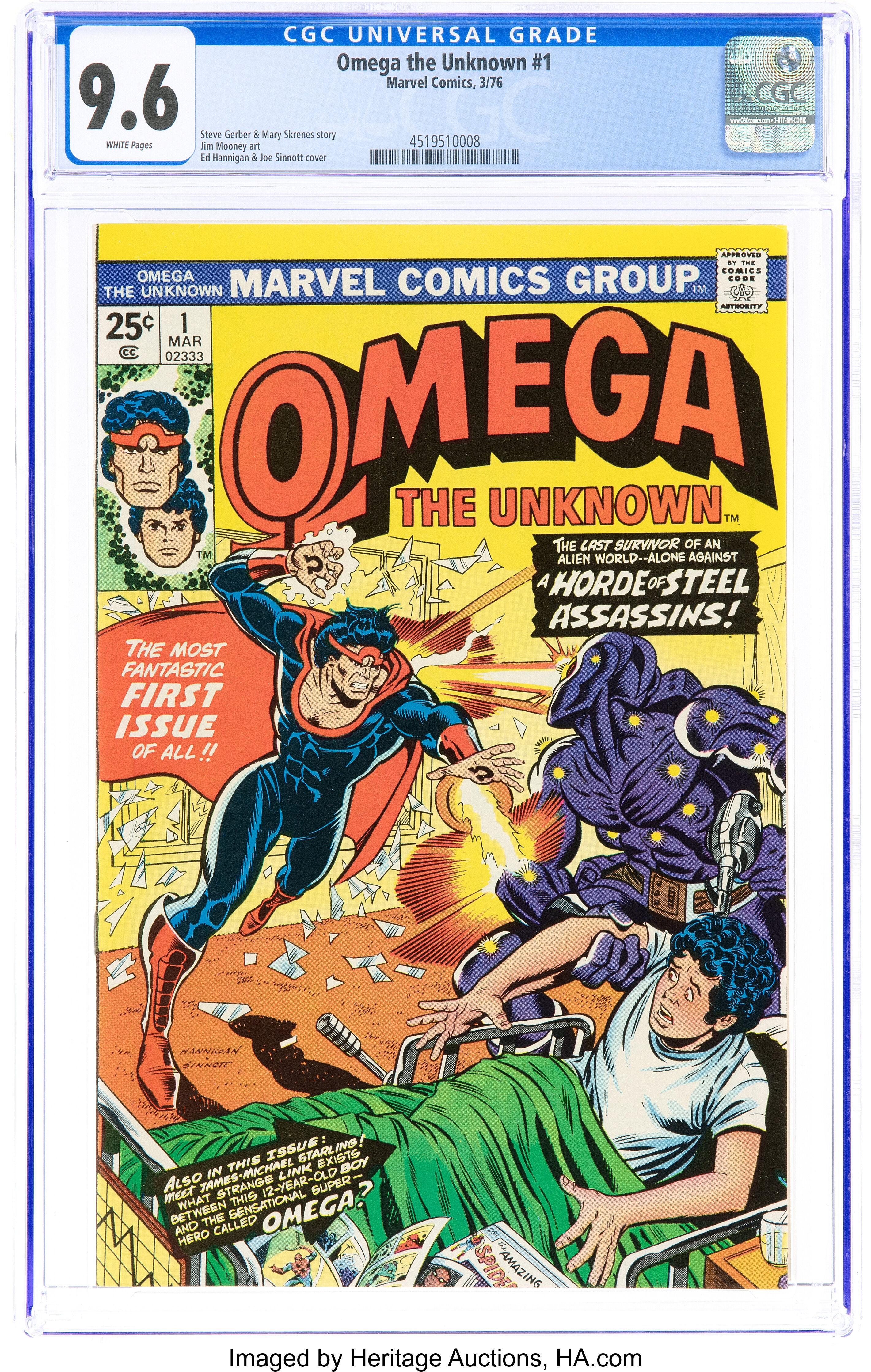 How Much Is Omega the Unknown #1 Worth? Browse Comic Prices | Heritage ...