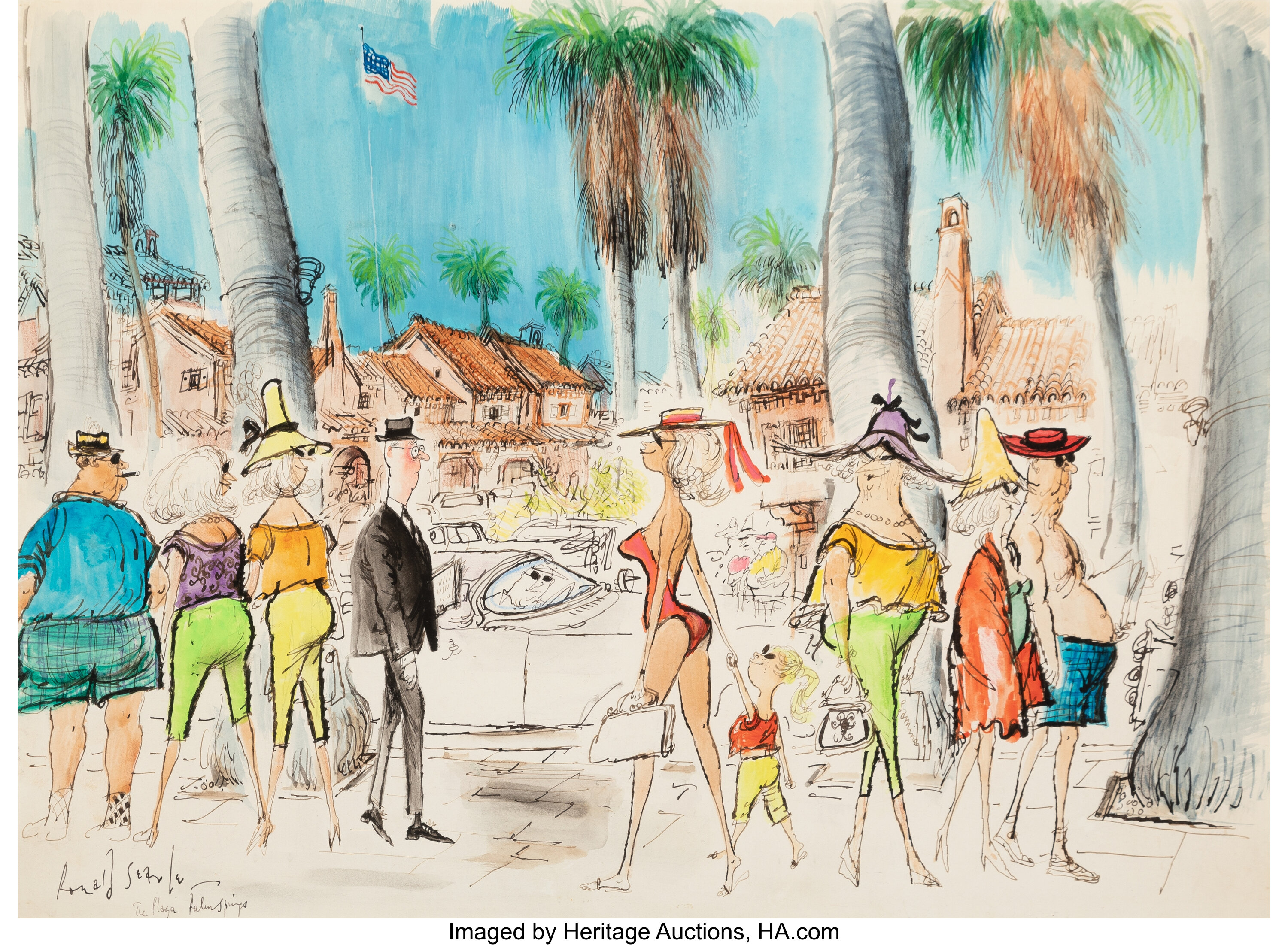 Ronald William Fordham Searle for Sale | Value Guide | Heritage Auctions