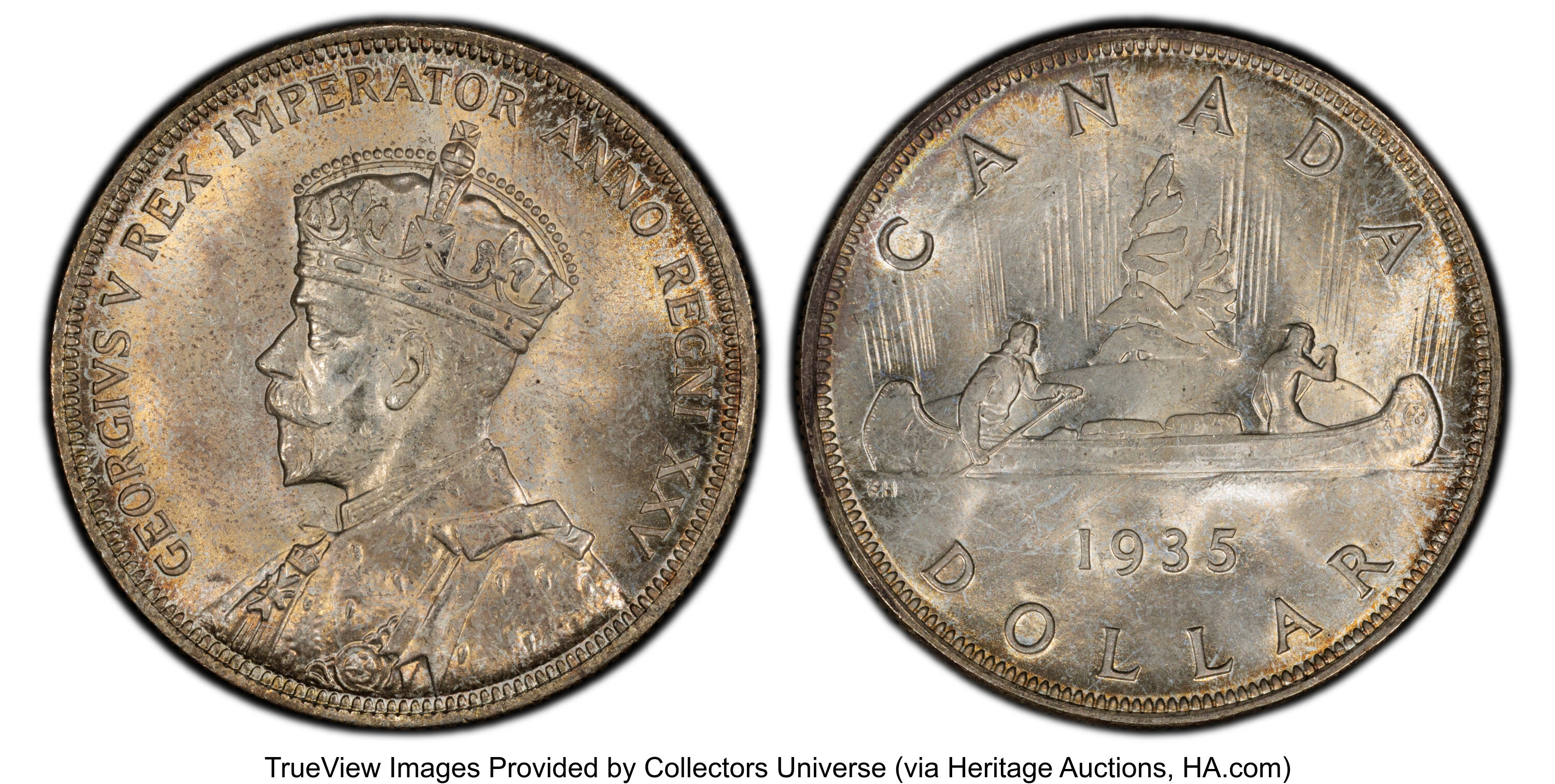 Canada: George V Dollar 1935 MS65 PCGS, ... Canada | Lot #22090 ...
