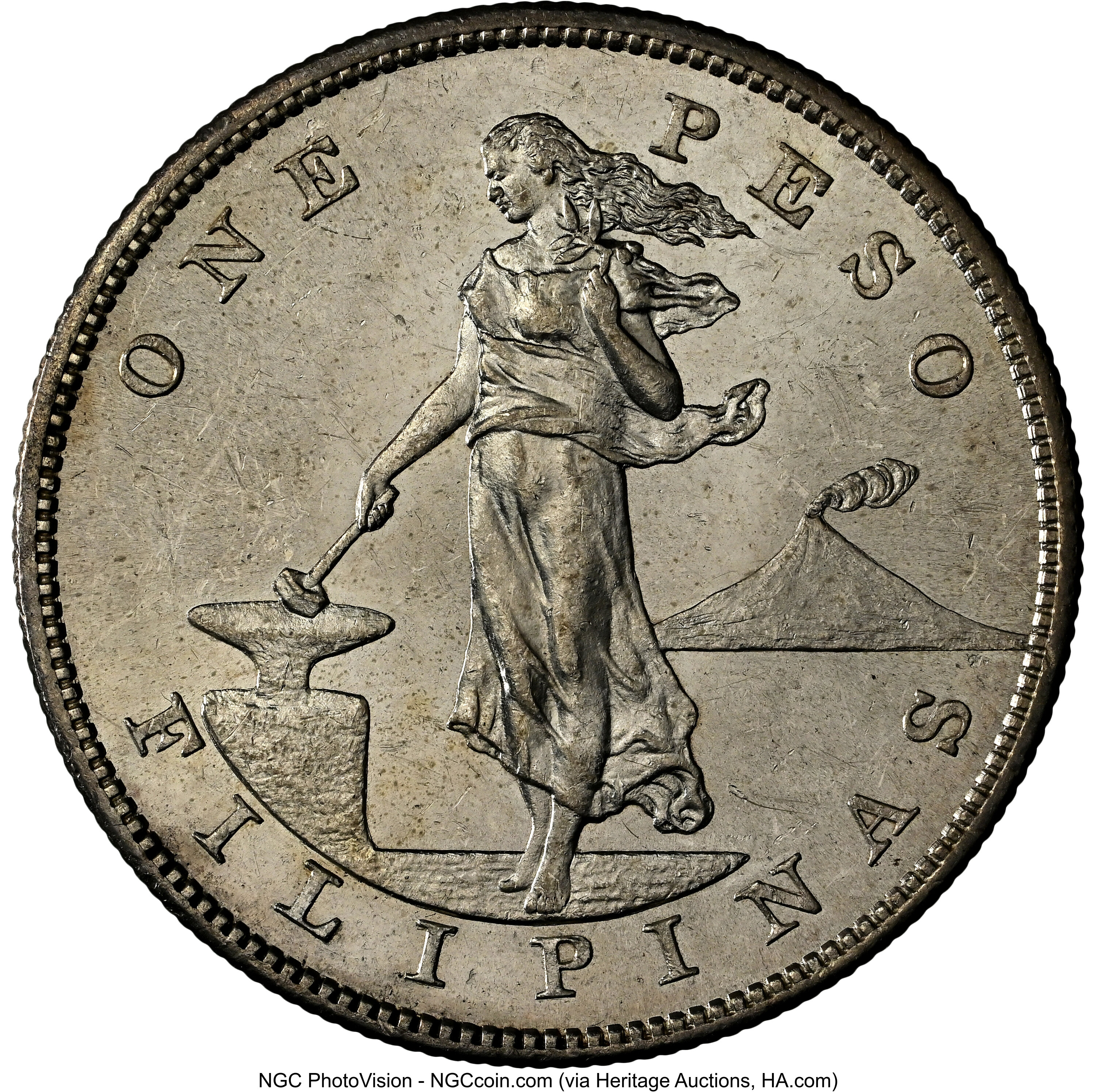 Philippines: USA Administration Peso 1903-S MS61 NGC,... | Lot #23426 ...