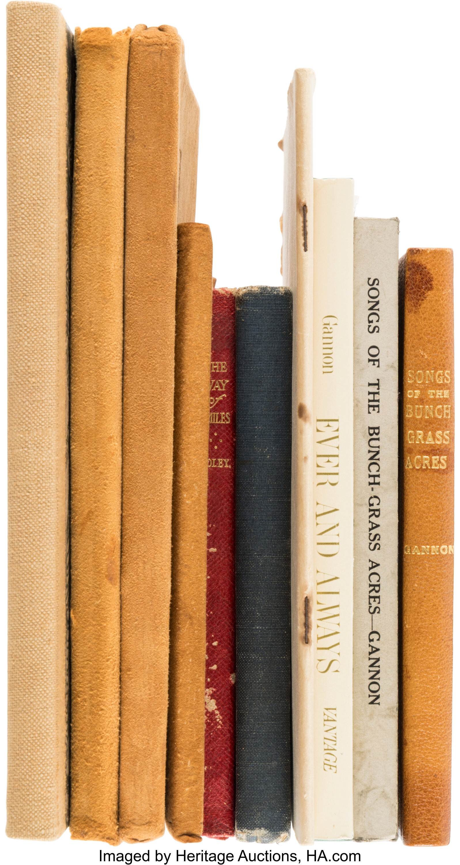 [Literature - North Dakota.] A group of 11 volumes, mostly First | Lot ...