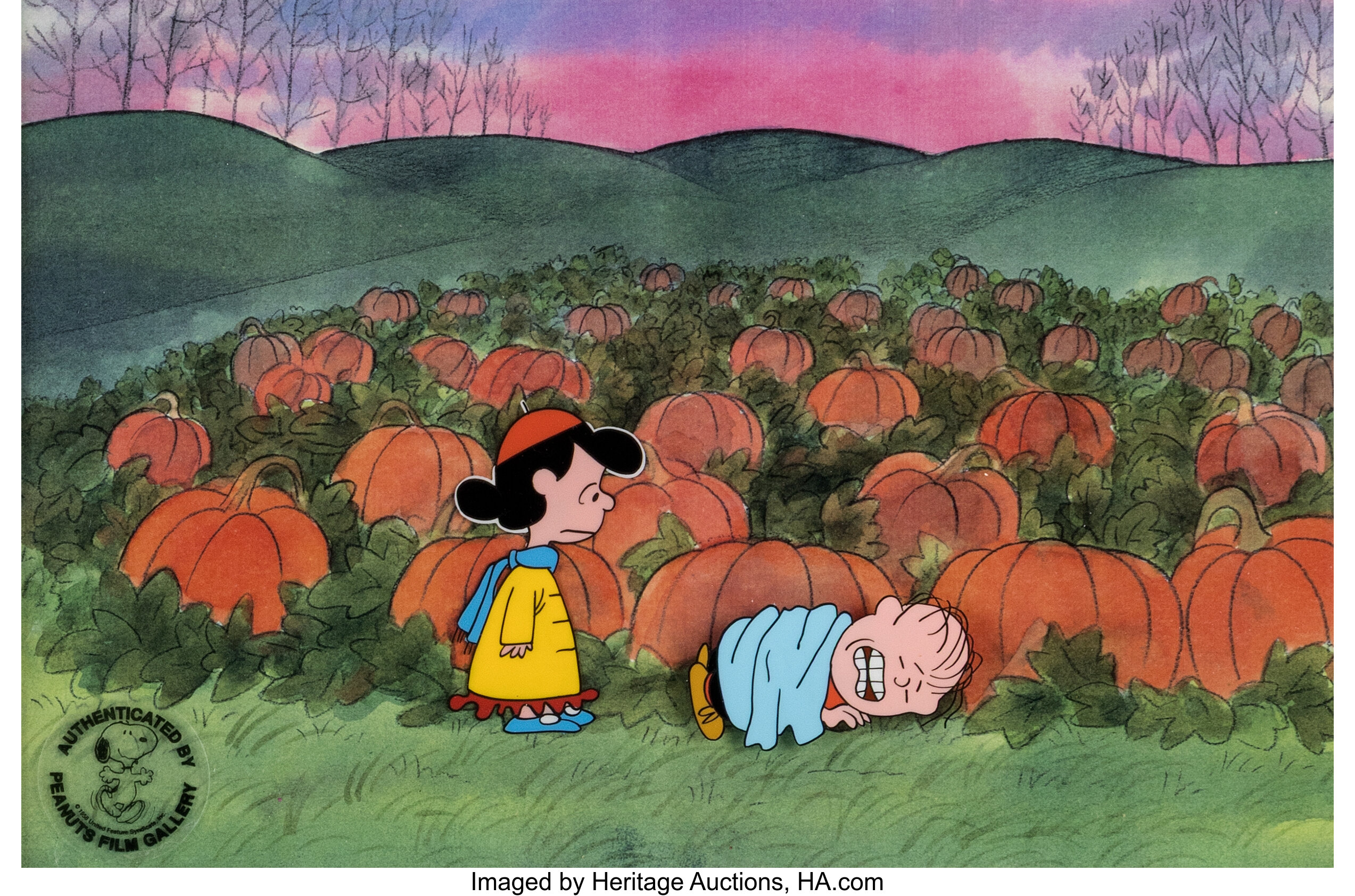 Peanuts It's the Great Pumpkin, Charlie Brown Lucy and Linus | Lot ...