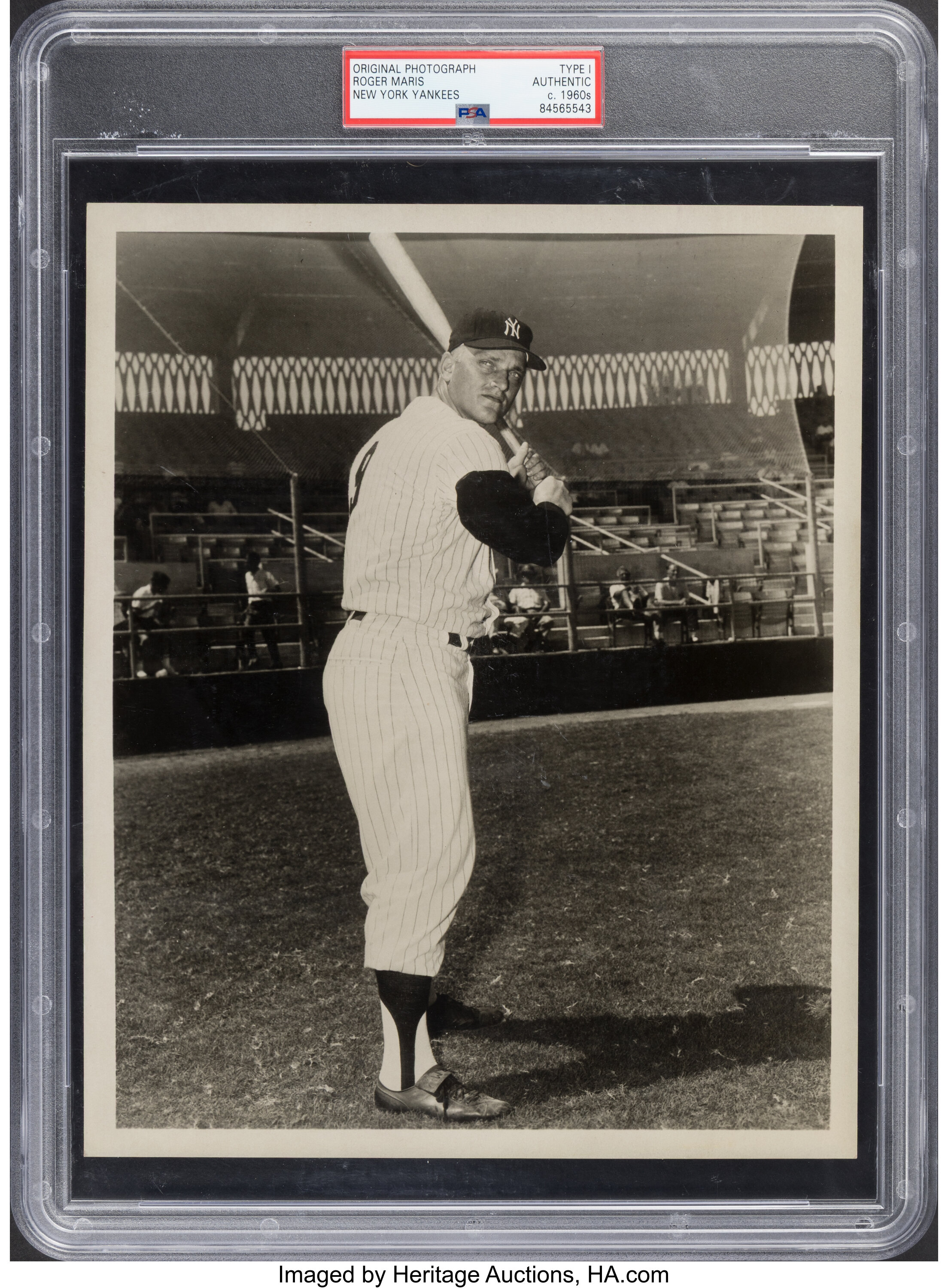 1960's Roger Maris Original Photograph, PSA/DNA Type 1. ... | Lot ...
