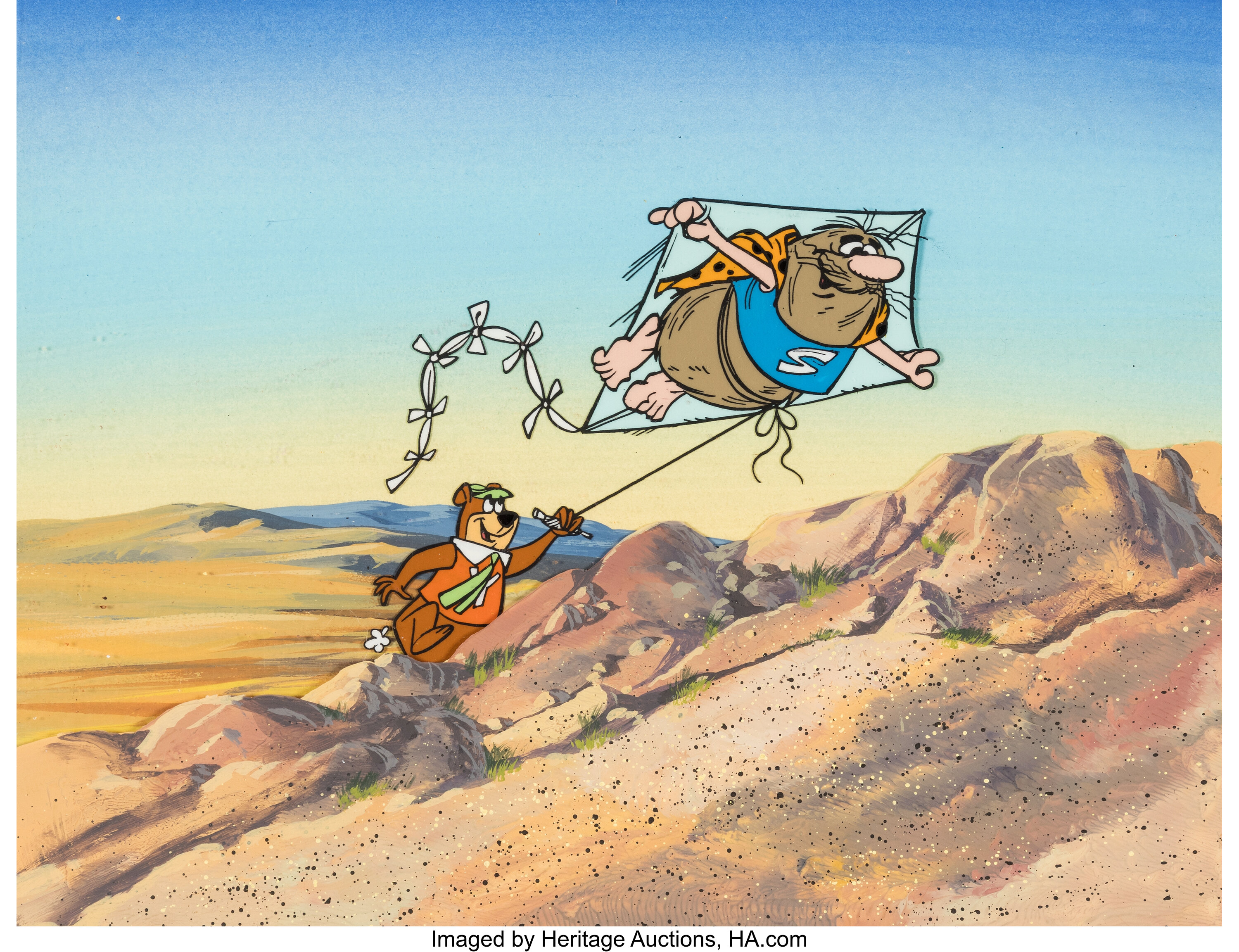 Laff-A-Lympics Yogi Bear and Captain Caveman Production/Color Model ...
