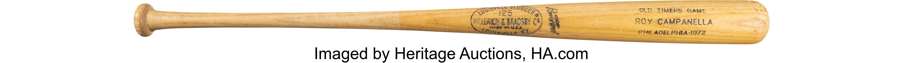1972 Roy Campanella Game Issued Old Timers' Game Bat, PSA/DNA | Lot ...