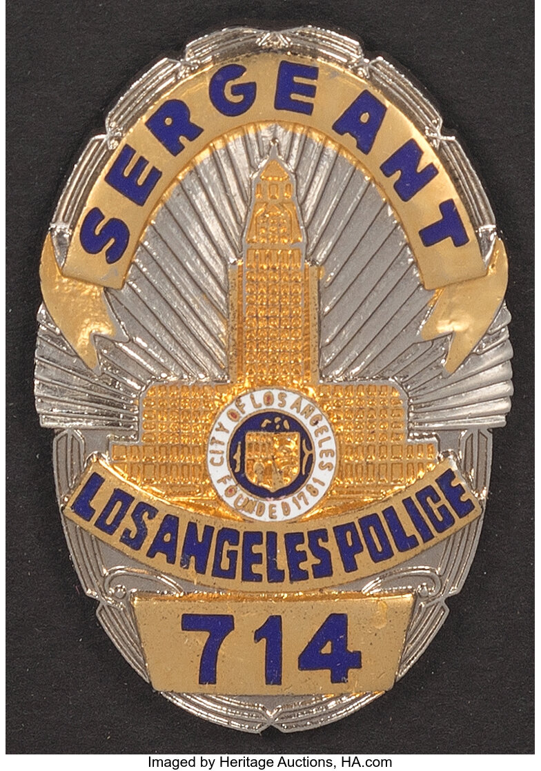 Dragnet (NBC TV, 1967-1970), Jack Webb "Sgt. Joe Friday" Framed | Lot ...
