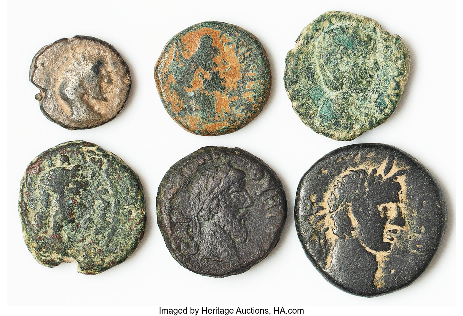 Ancient Lots: ANCIENT LOTS. Roman Provincial. Judaea. Lot of six | Lot ...