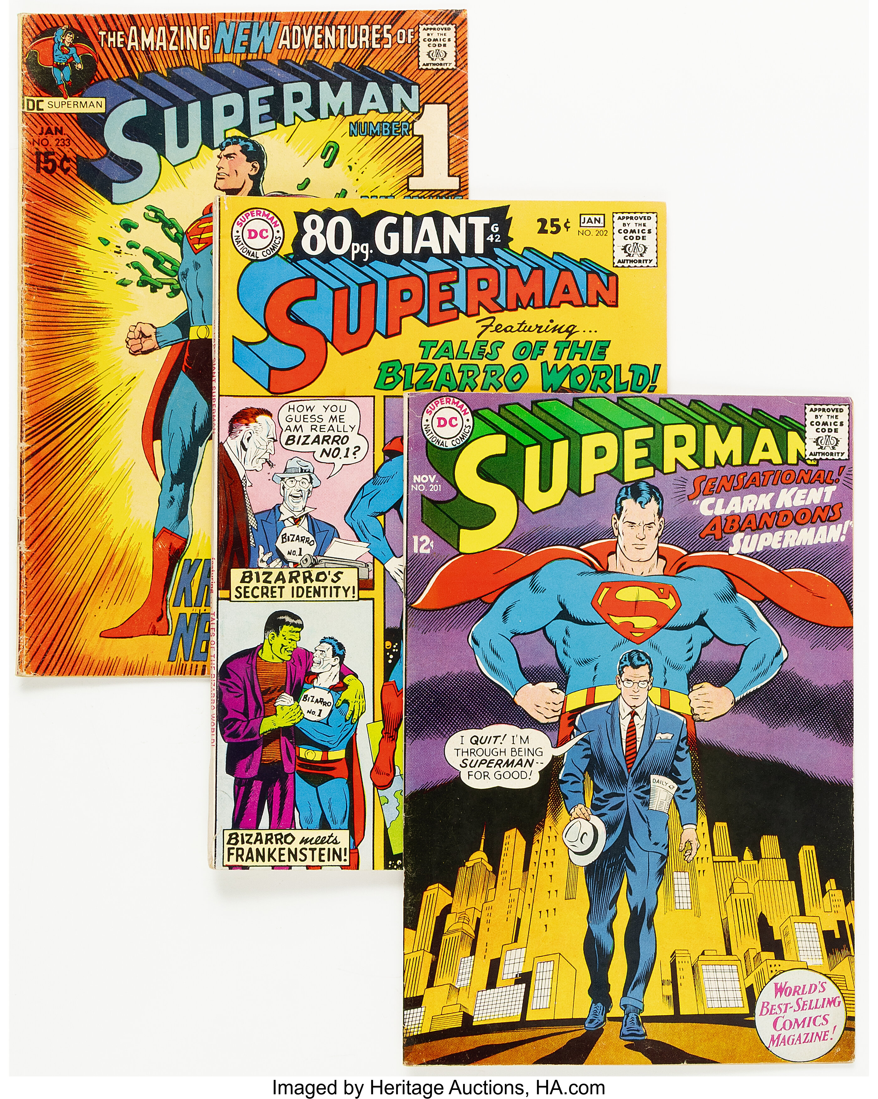 Superman Group of 26 (DC, 1967-70) Condition: Average FN.... | Lot ...