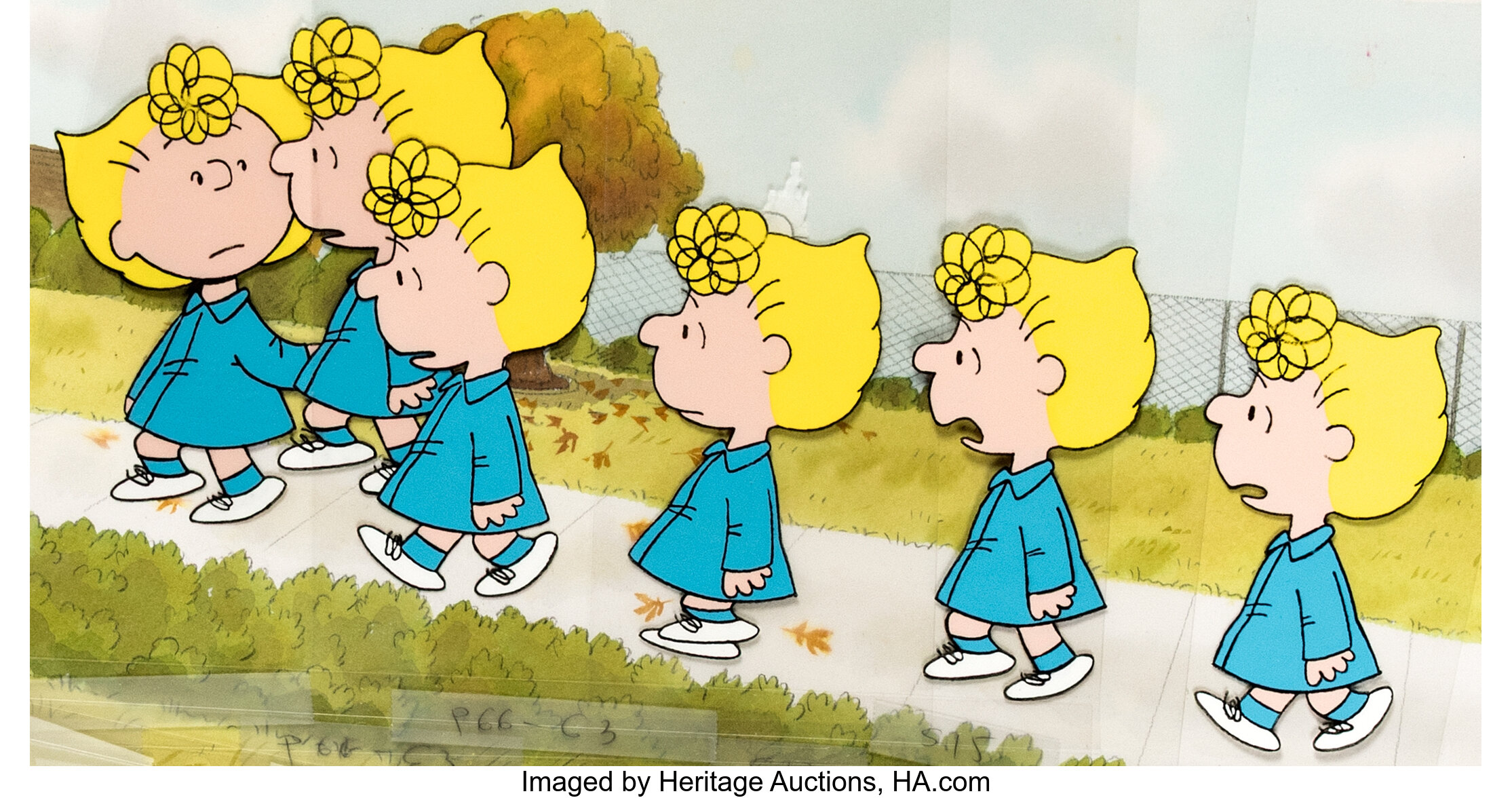 Peanuts The Charlie Brown and Snoopy Show "Sally at School" Sally | Lot ...