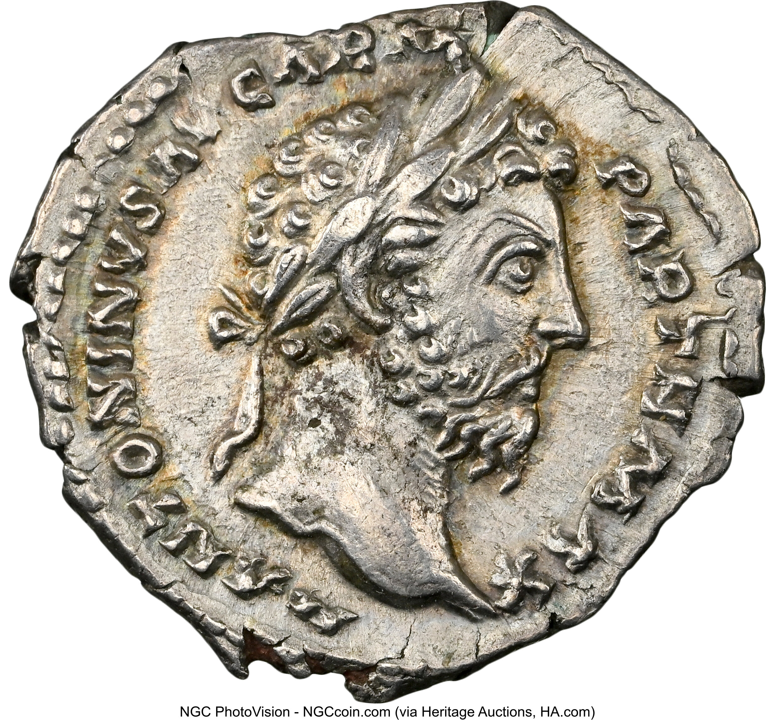 Roman Imperial: Marcus Aurelius, as Augustus (AD 161-180). AR | Lot ...