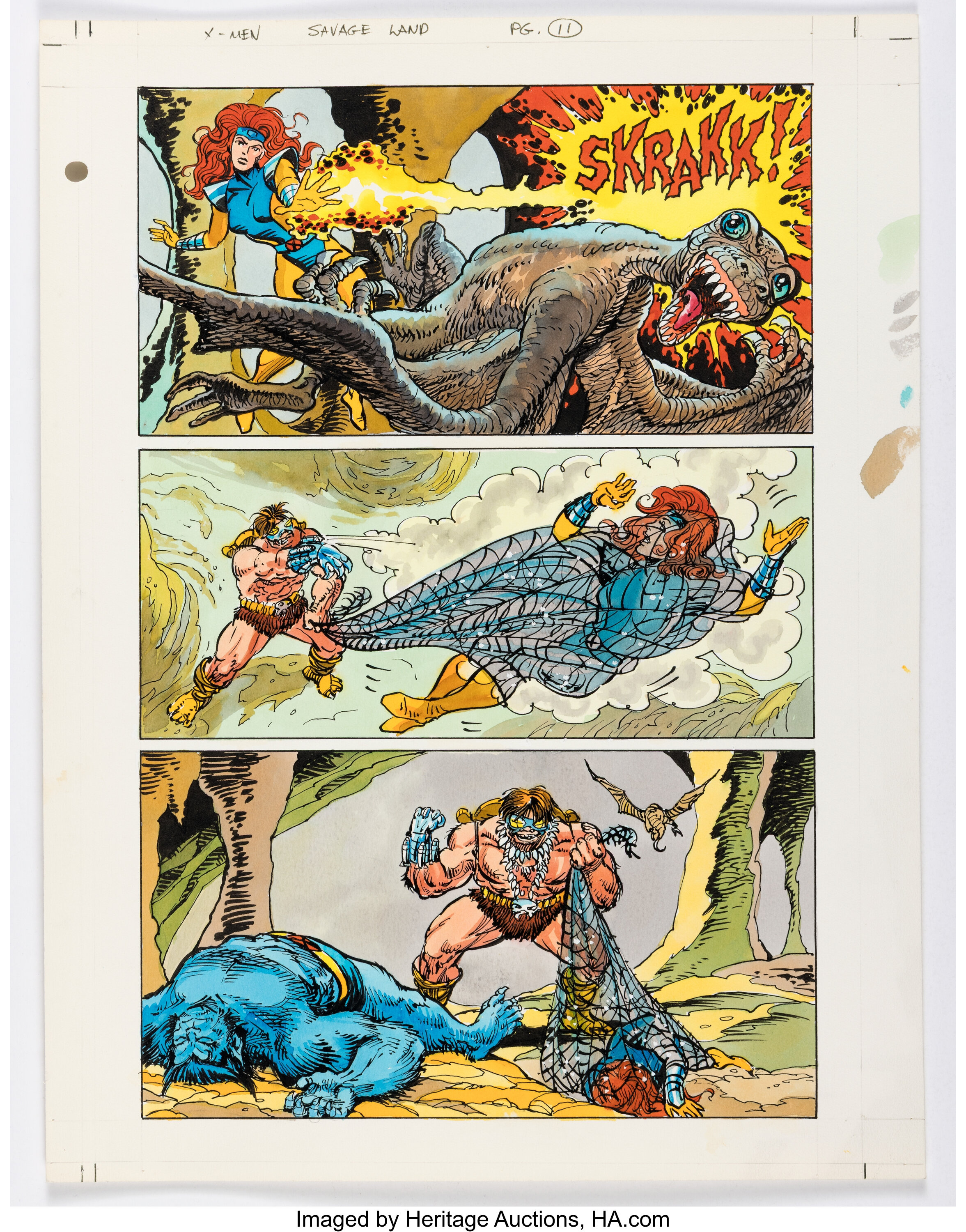 Marie Severin X-Men: Talking Pages Electronic Storybook: Scourge of ...