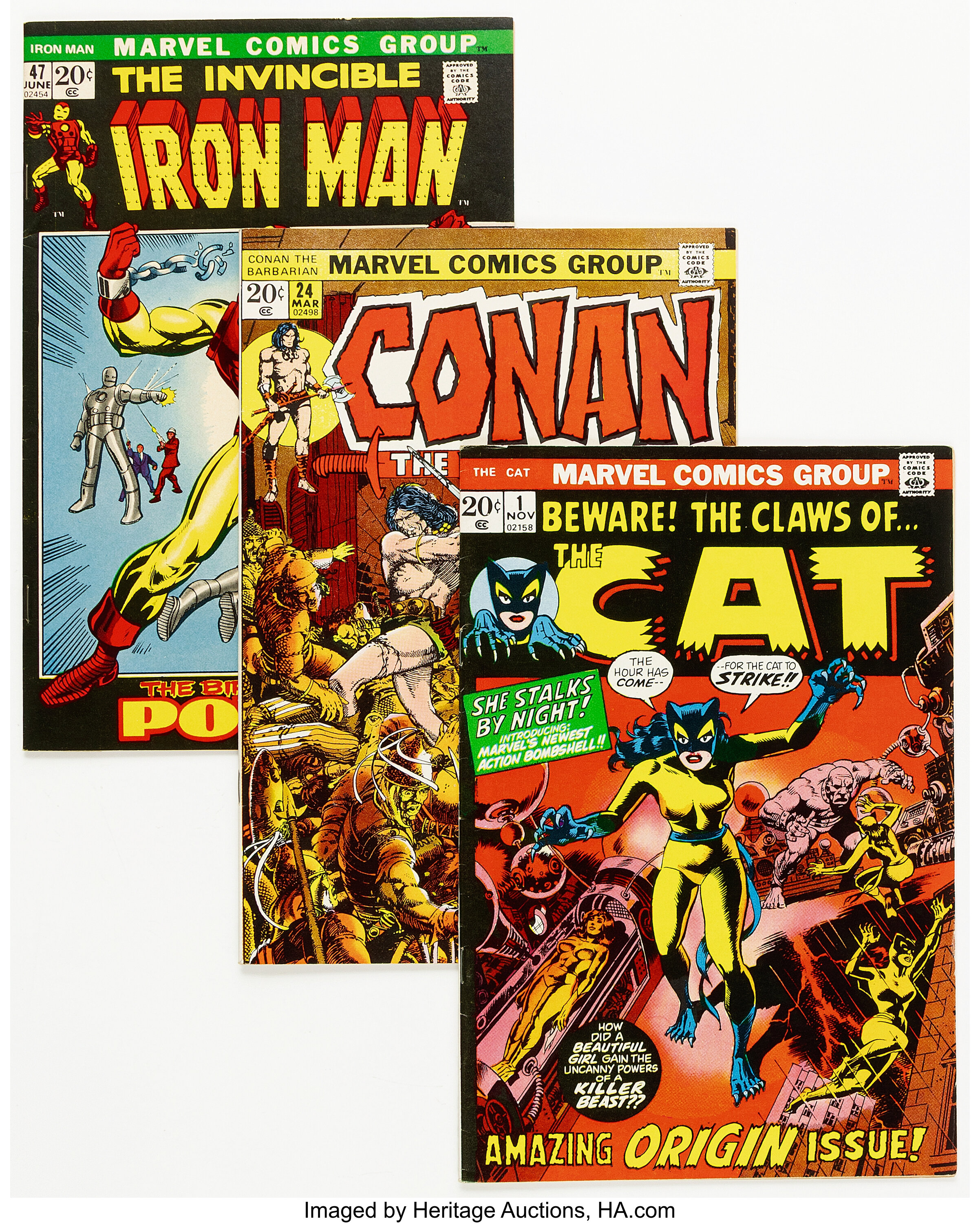 Marvel Bronze Age Comics Group of 28 (Marvel, 1970s) Condition: | Lot ...