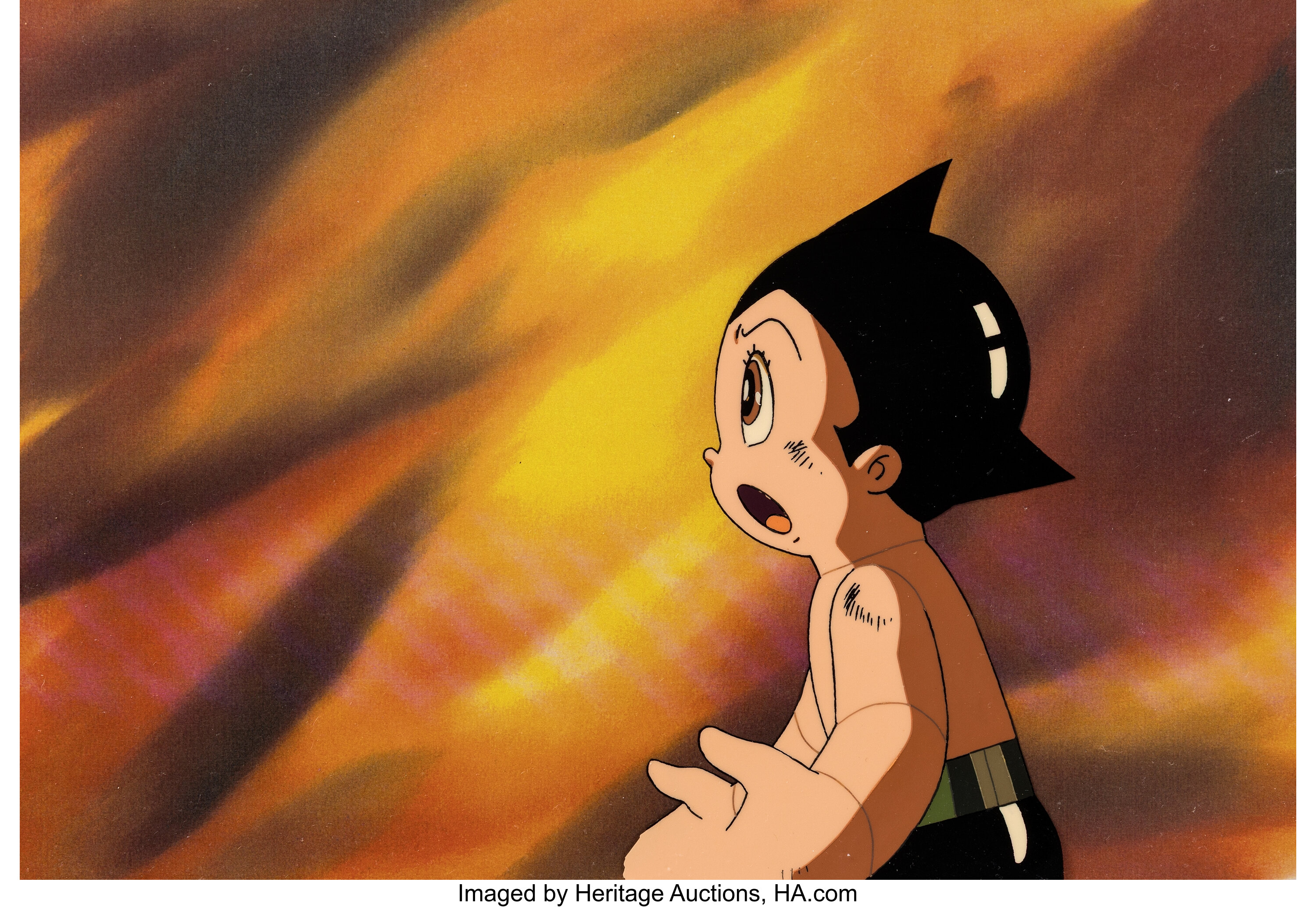 Astro Boy: Tome of the Blue Knight Astro Boy Production Cel and | Lot ...