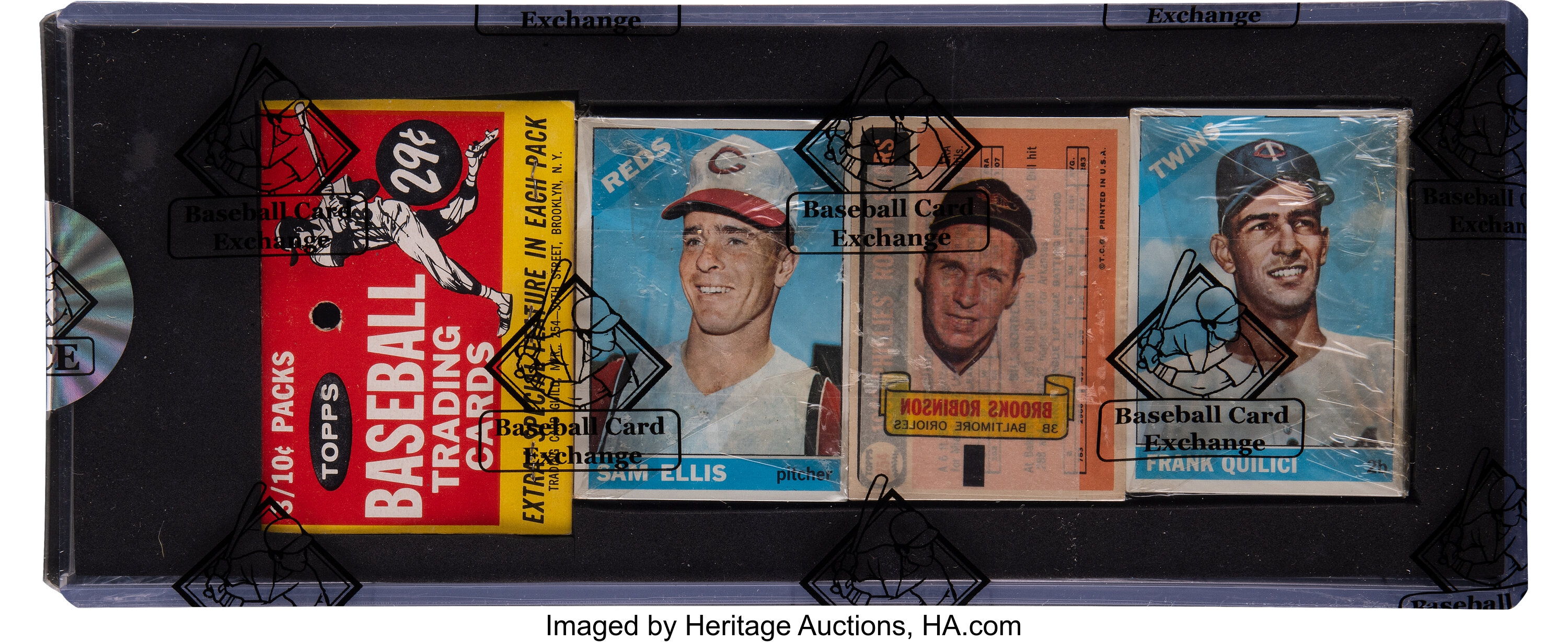 1966 Topps Baseball (3rd Series) Unopened Rack Pack - Jenkins | Lot ...