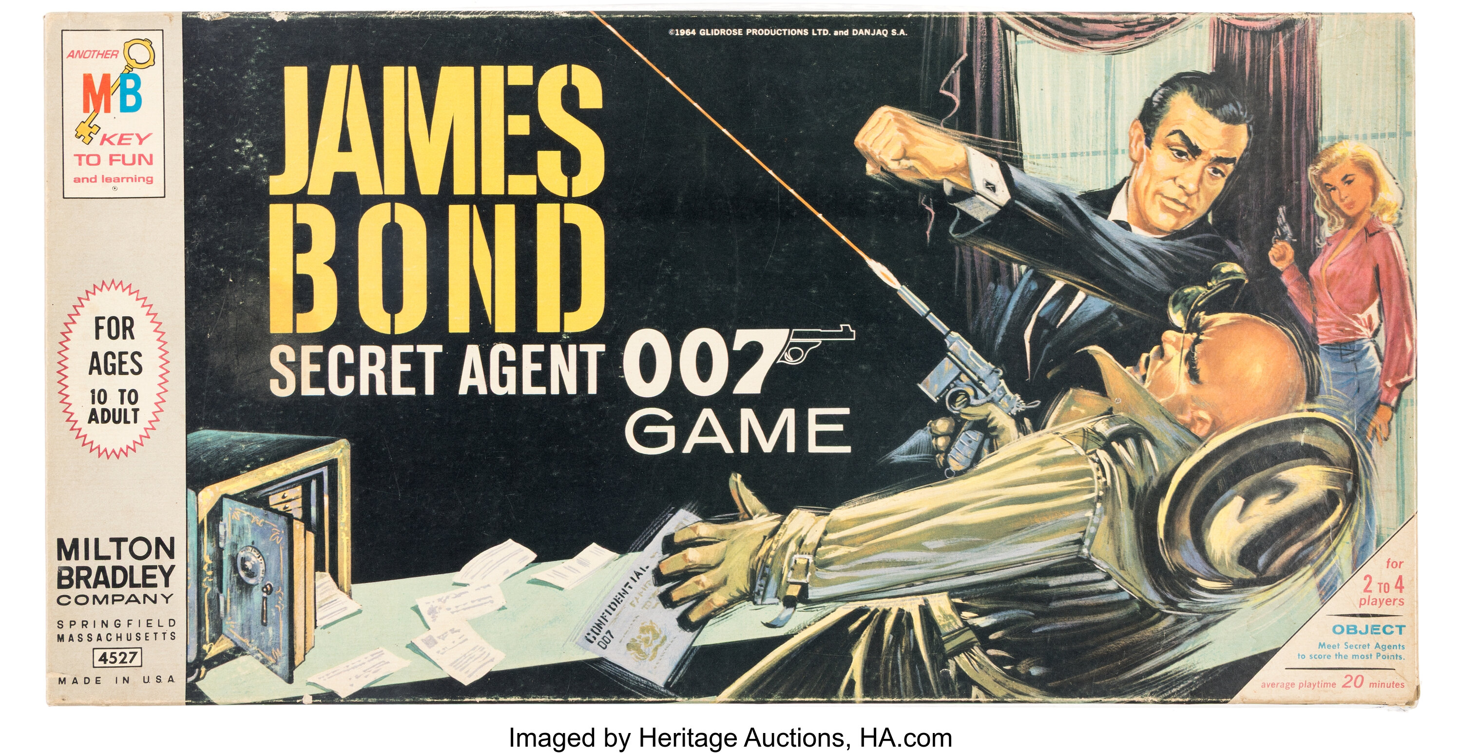 1964 James Bond Secret Agent 007 Game.... Miscellaneous | Lot #43286 ...