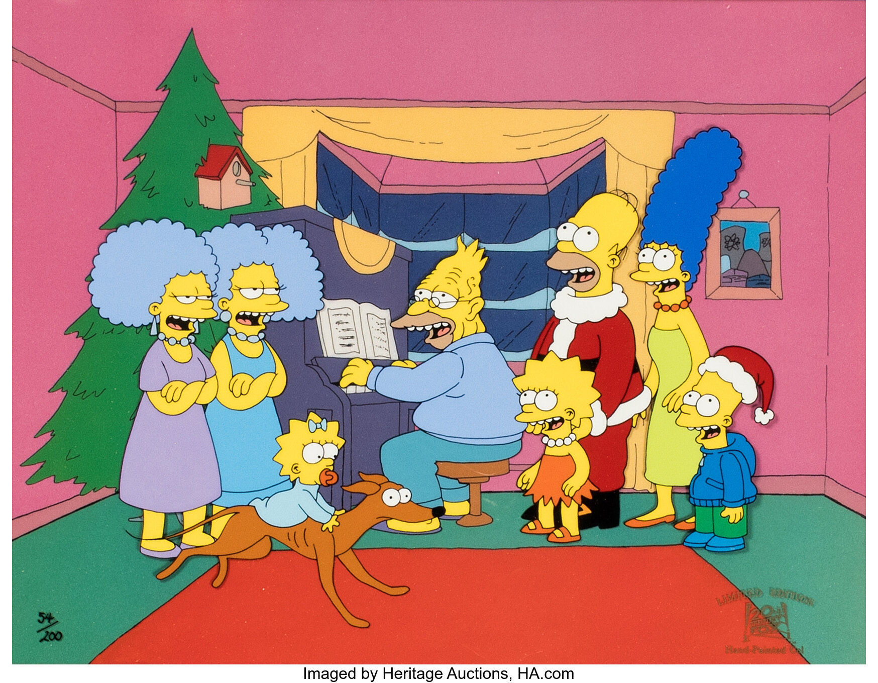 The Simpsons Christmas Special SOLD-OUT Simpson Family Limited | Lot ...