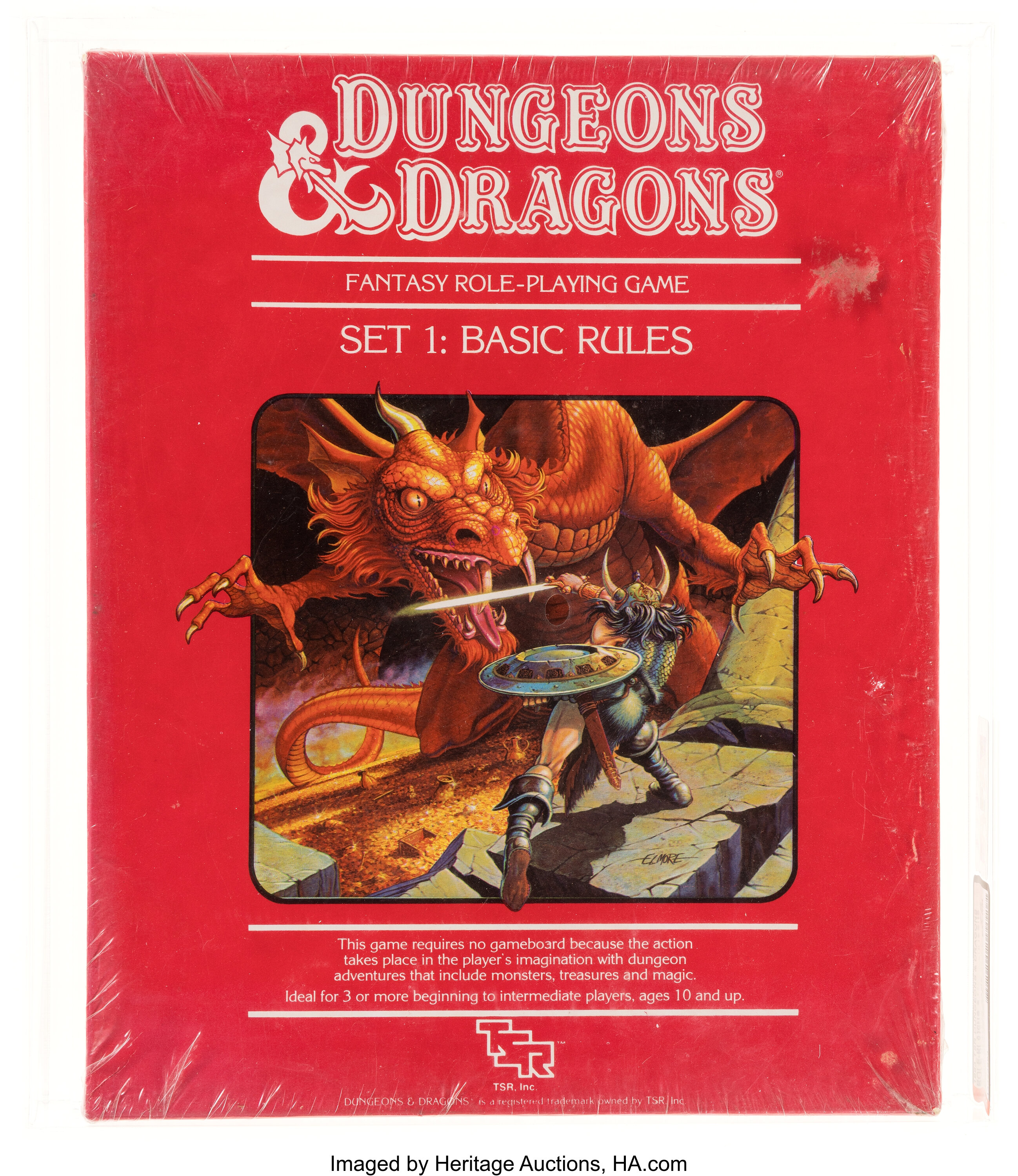 Dungeons & Dragons Set 1: Basic Rules Box Set (Basic) Twelfth | Lot ...